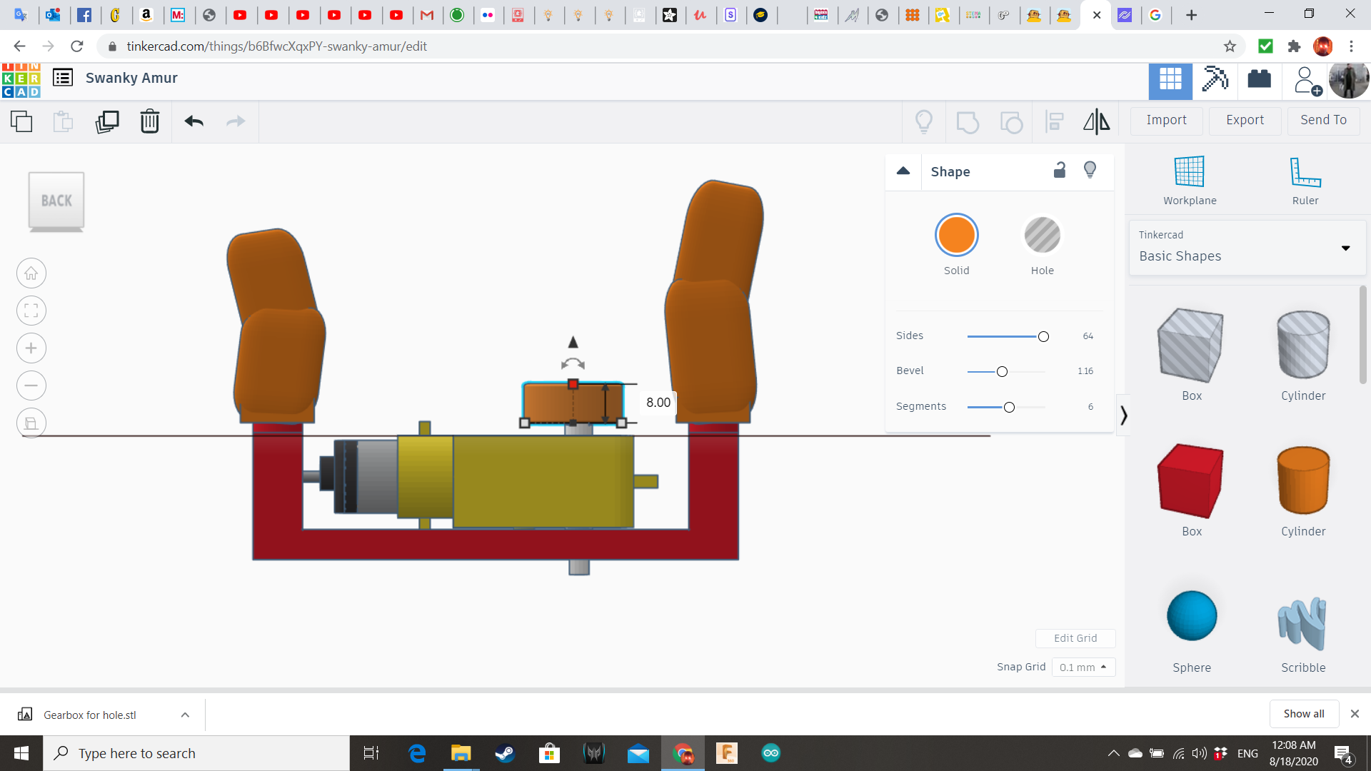 Tinkercad Robotics for School: Create TWO Walking Machines! : 27 Steps ...