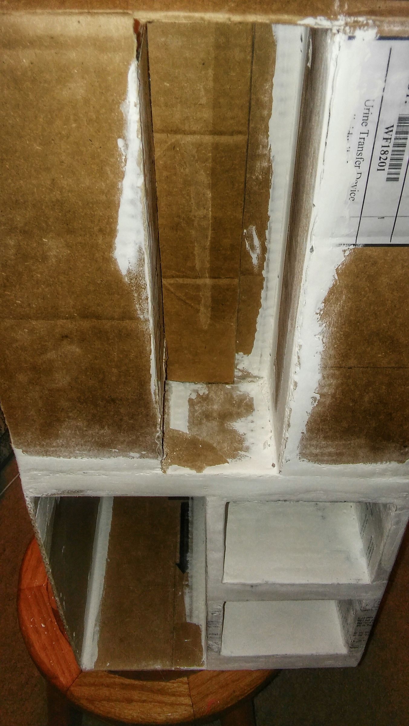 DIY Cardboard Craft Tower Organizer : 10 Steps (with Pictures ...