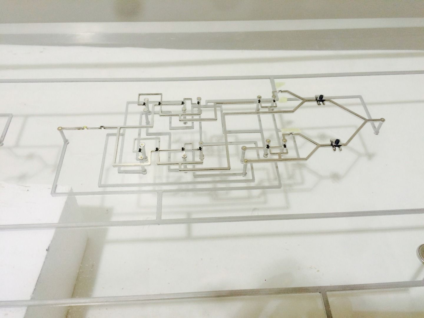 Inlaid Logic : a Giant Circuit Board Inlay Made Out of Waterjet ...