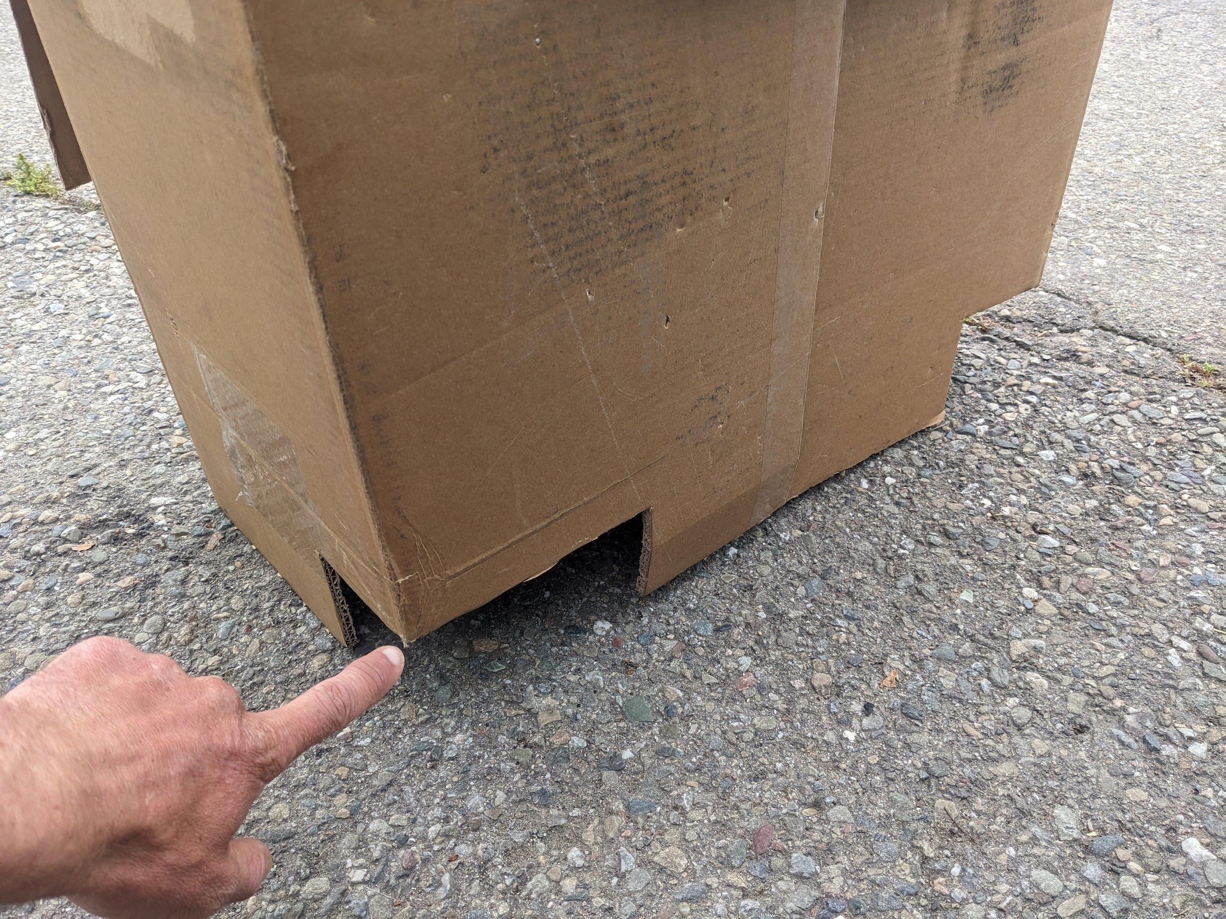 Cardboard Fold-flat Headrest to Extend Legroom for Sleeping in Your Car ...