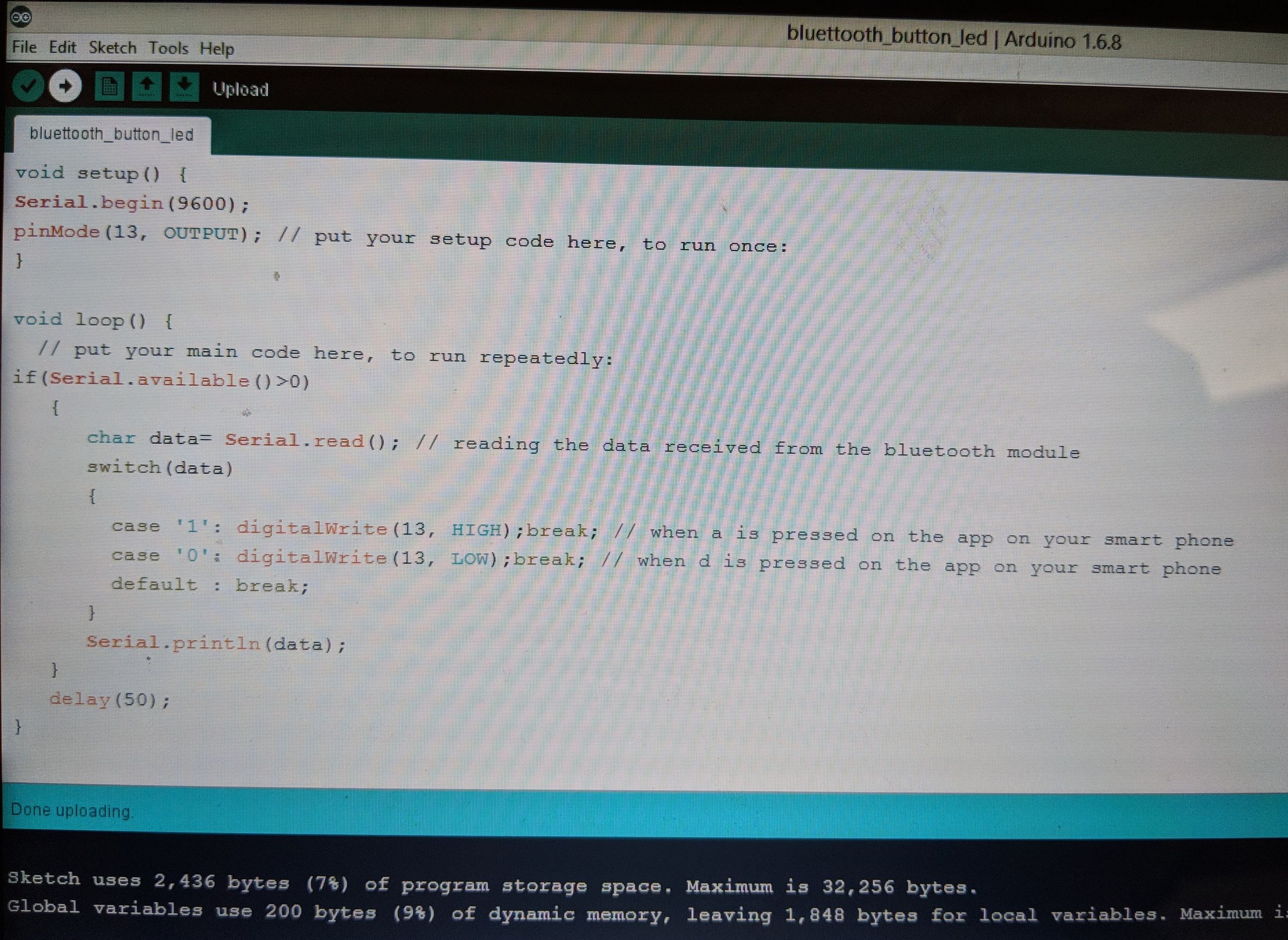Control Leds With Your Android Arduino Bluetooth Module 5 Steps Instructables