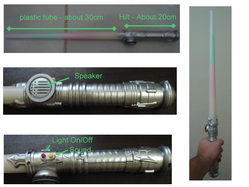 Cheap Custom Lightsaber : 5 Steps (with Pictures) - Instructables