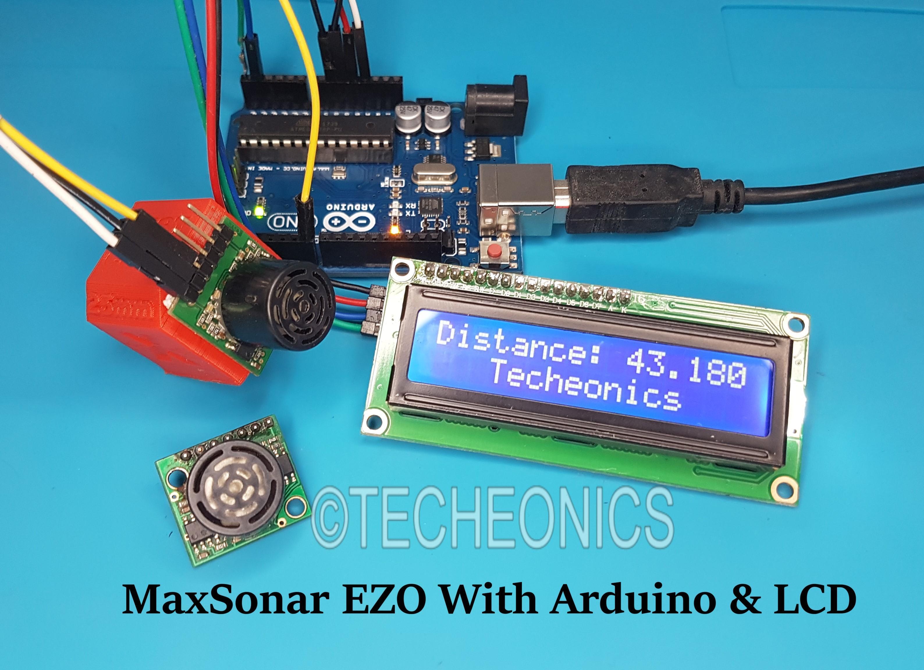 MaxSonar EZ0 Ultrasonics Sensor With Arduino : 6 Steps - Instructables