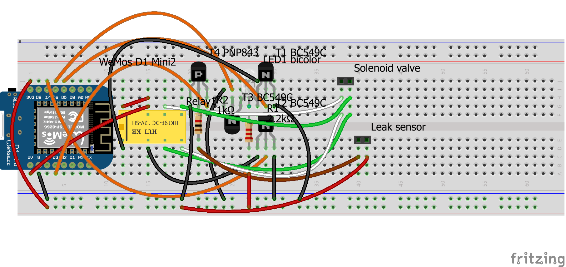 ESP8266 Solenoid Water Valve With Leak Sensor - Instructables