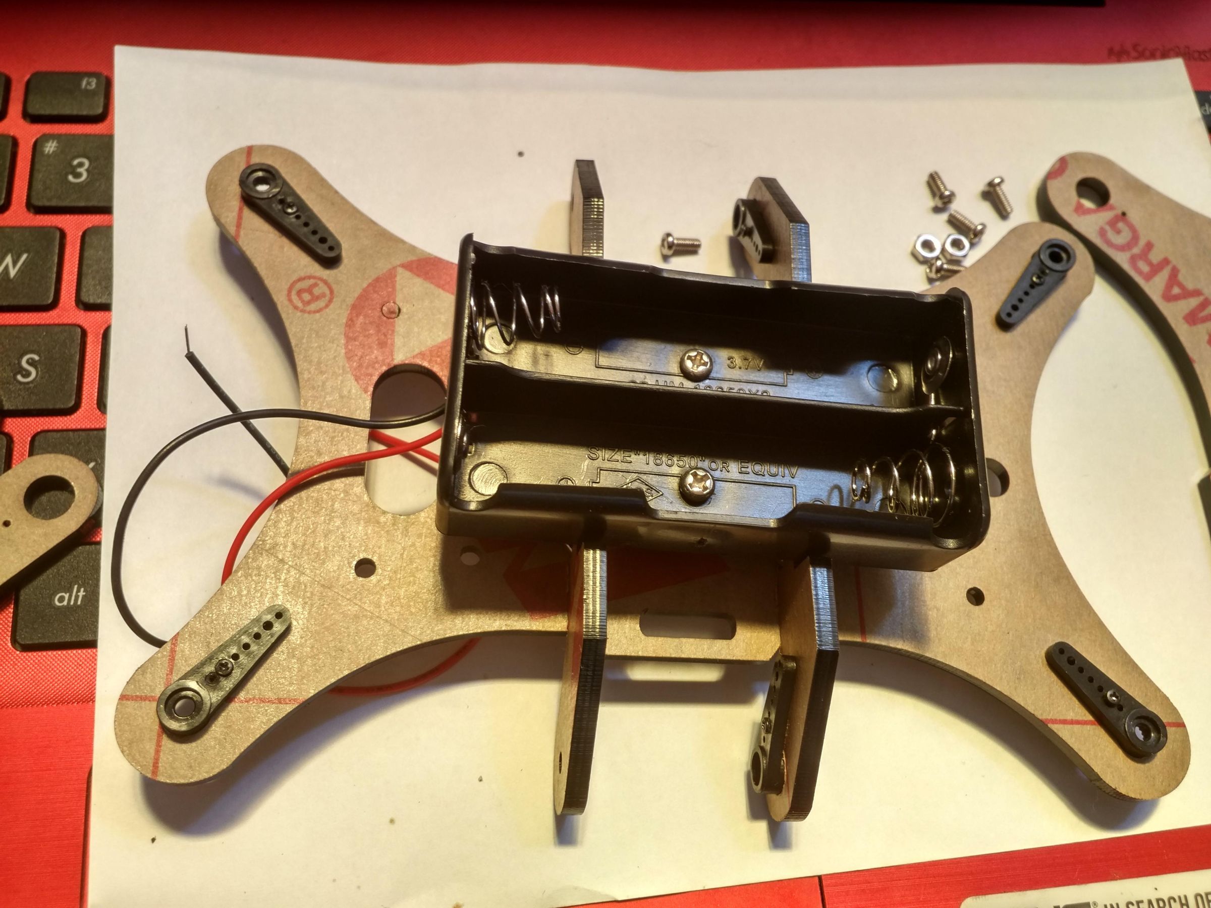 Simple HexaBot With IR Remote TV or MP3 : 6 Steps (with Pictures ...