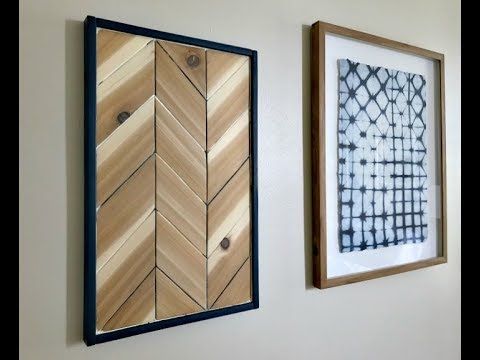 Diy Chevron Wall Art