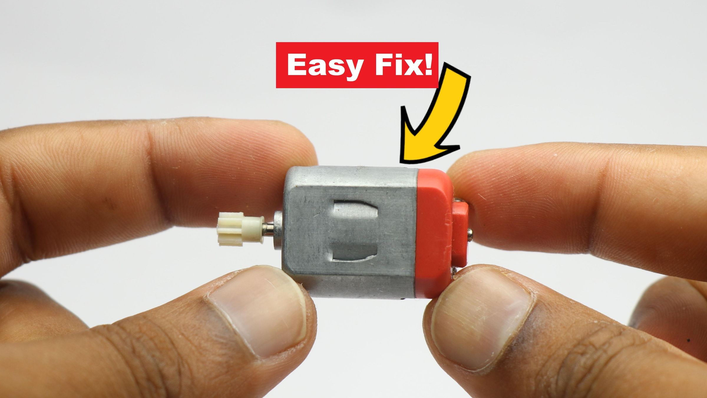 An Easy Fix for Broken DC Motors Under 10Minutes : 6 Steps - Instructables