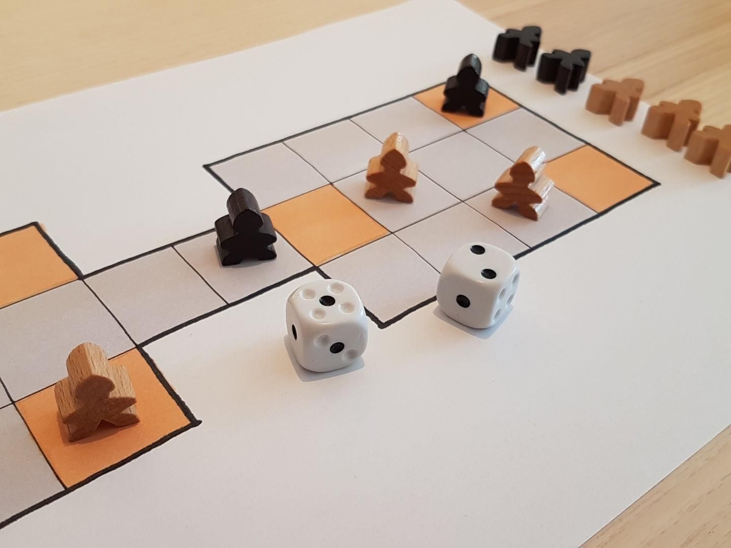 Modified Regular Dice for the Royal Game of UR : 5 Steps (with Pictures ...