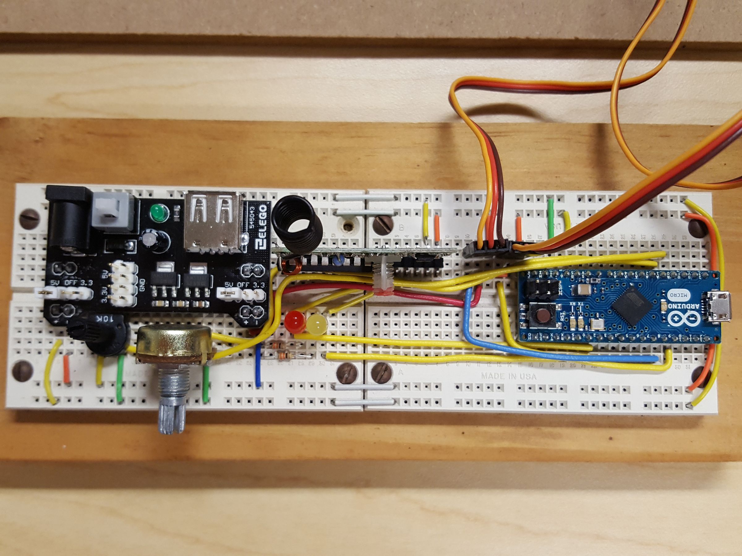 Wireless (RF) Remote Controlled Servo Based Pan/Tilt Using Arduino With ...
