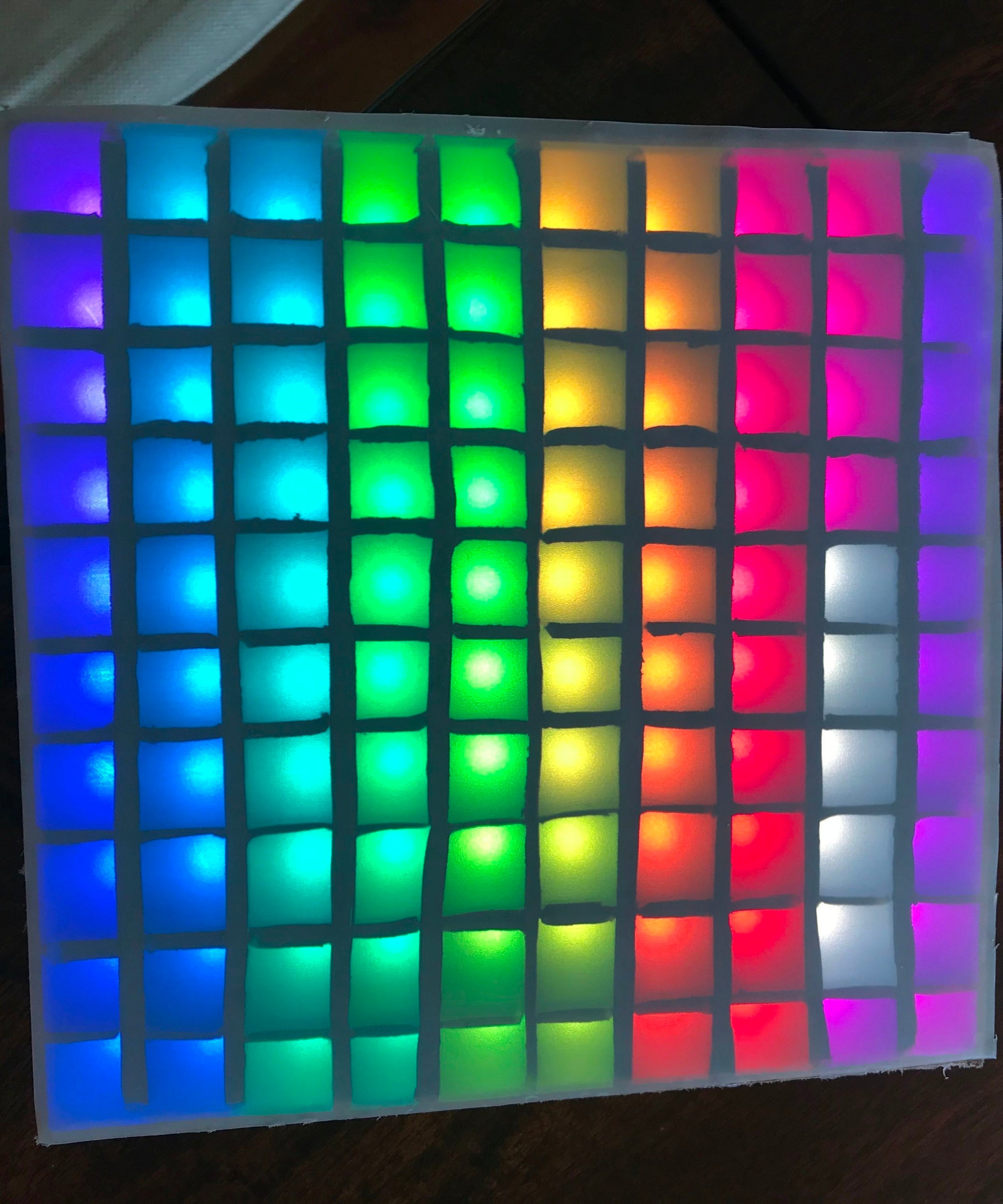 10x10 RGBW LED Matrix : 4 Steps - Instructables