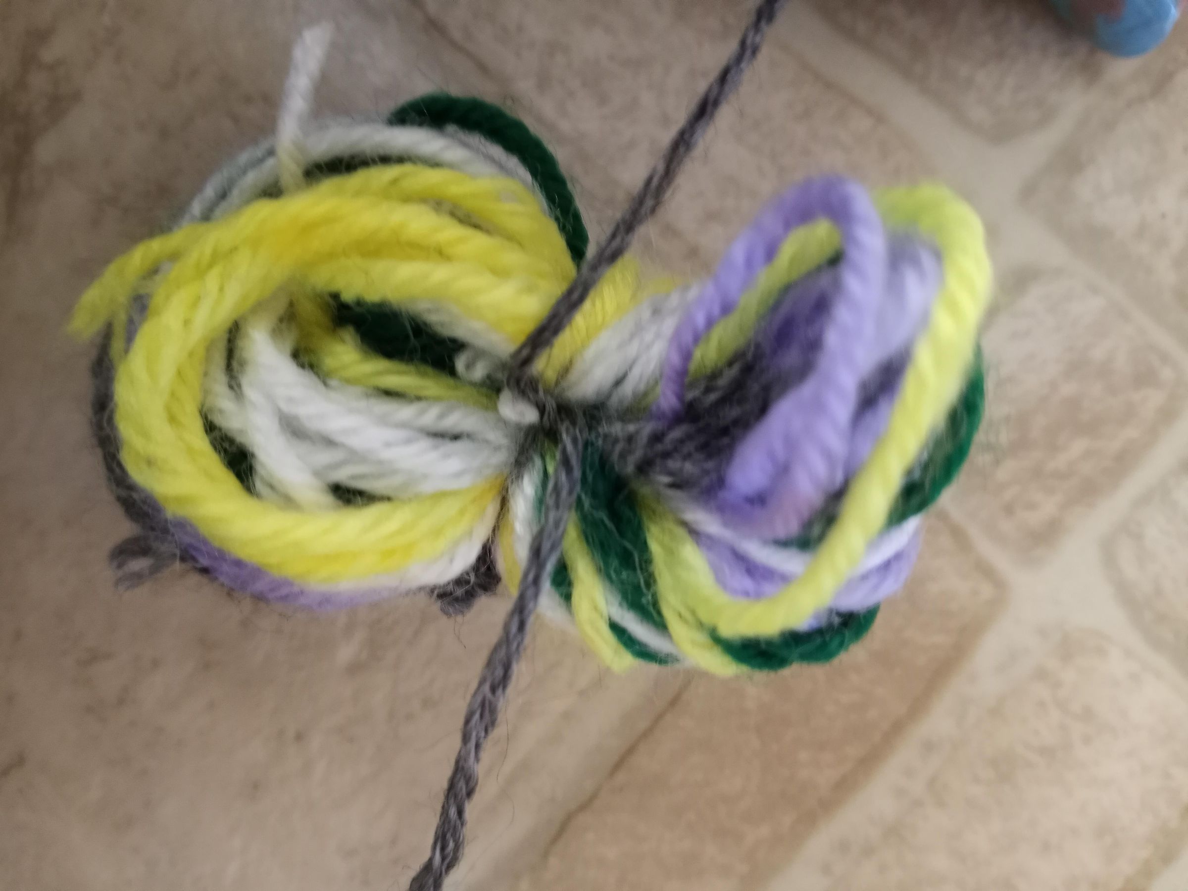 Giant Multi-Colored Fuzz Ball : 7 Steps (with Pictures) - Instructables