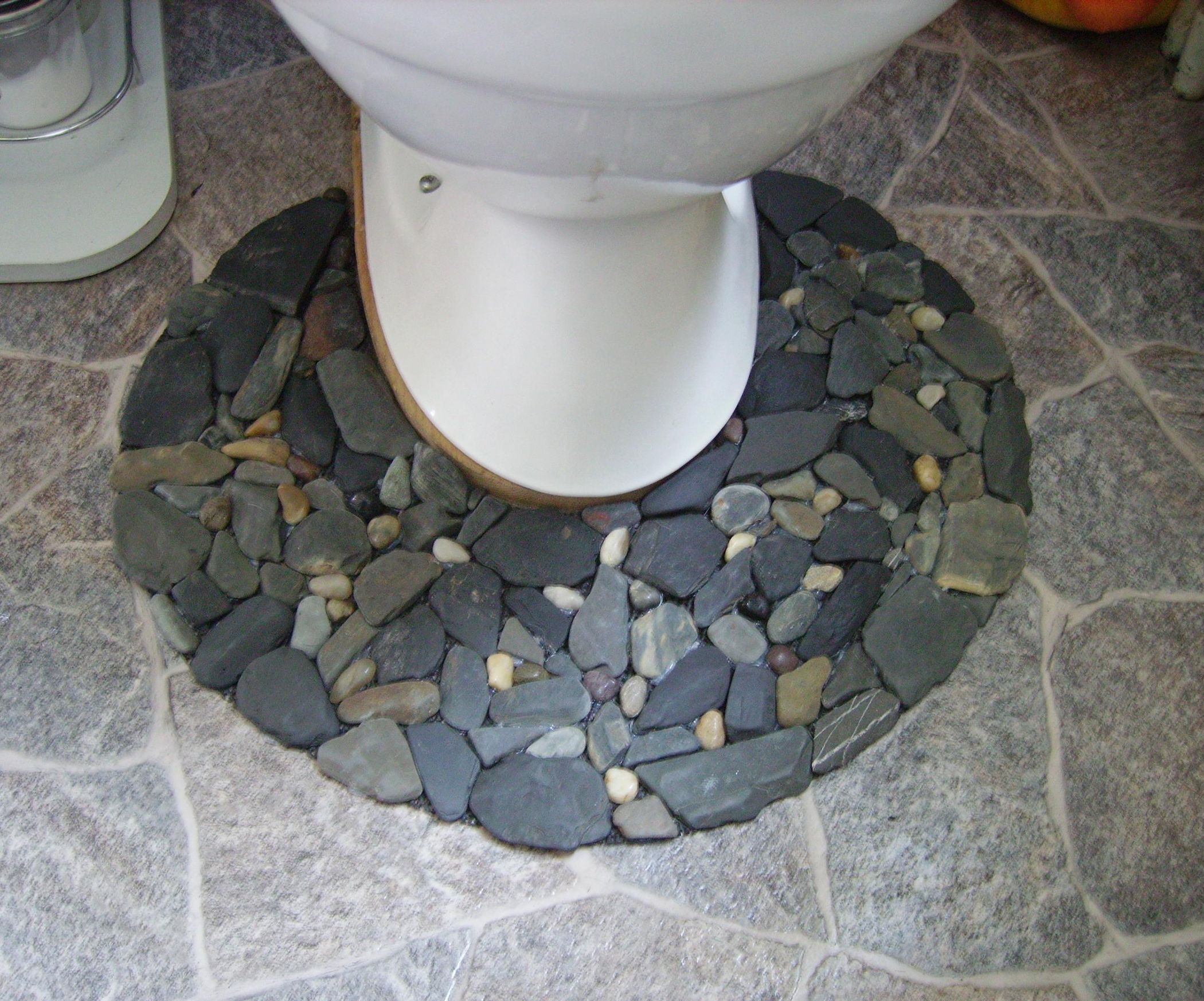 Stone / Pebble Toilet - Mat : 8 Steps (with Pictures) - Instructables