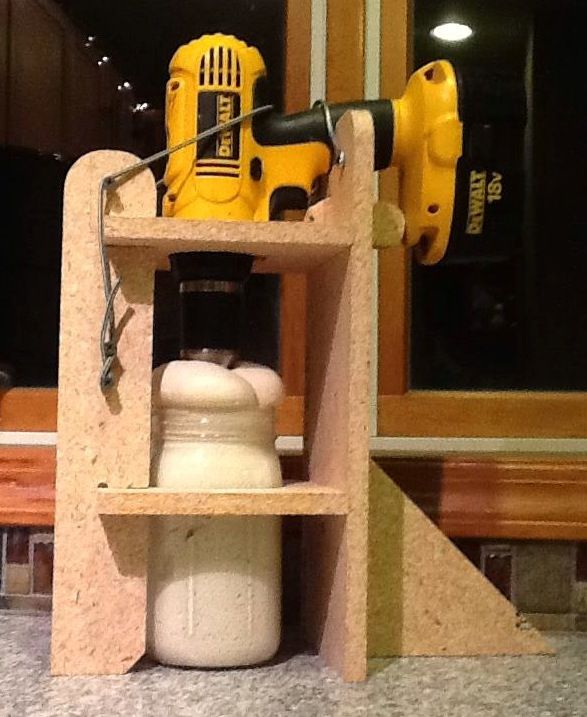 Redneck Stand Mixer That Goes Anywhere! : 5 Steps - Instructables