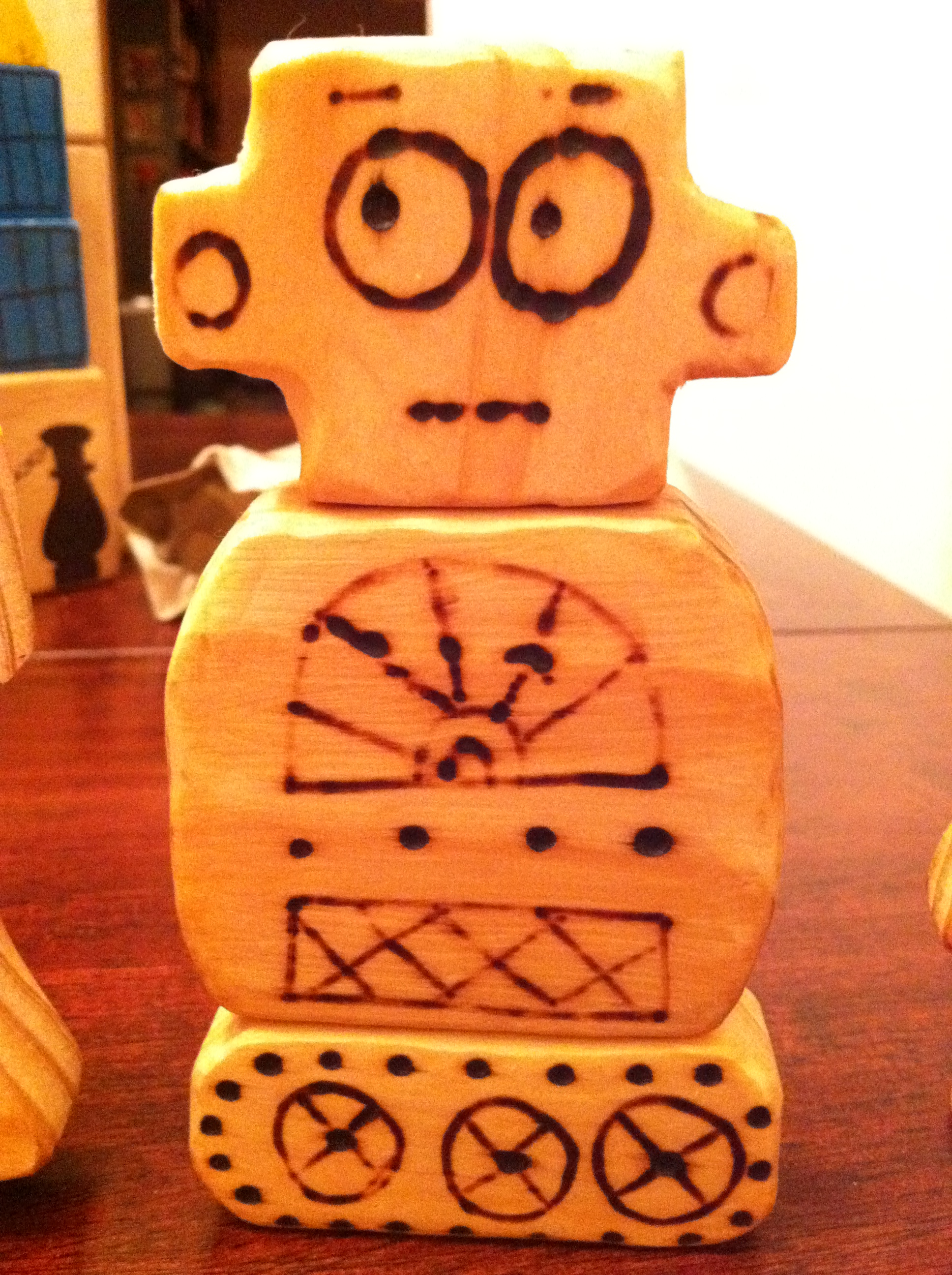 Wood Block Robots (with Pictures) - Instructables