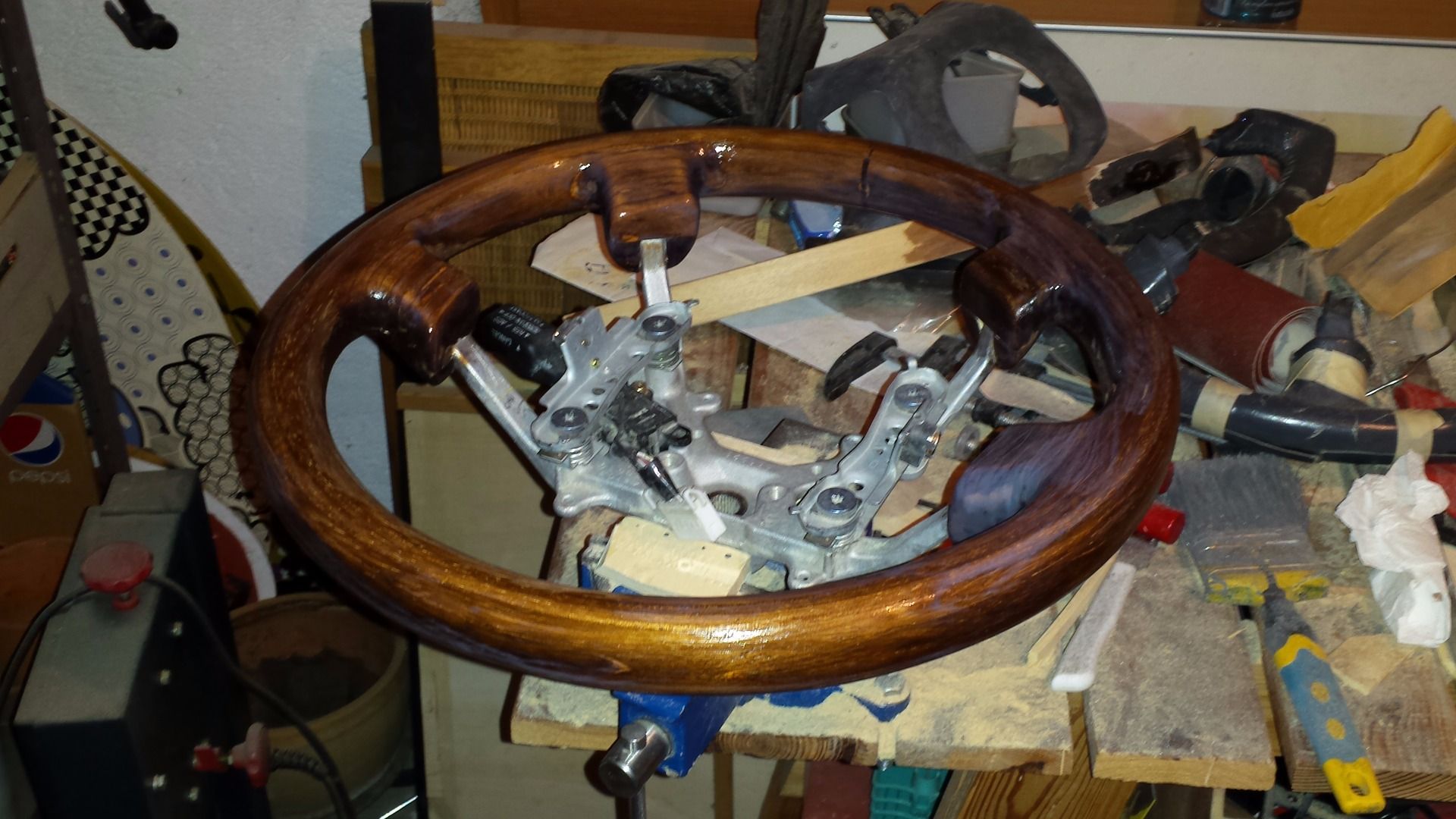 Rebuild a Steering Wheel With Wood : 15 Steps (with Pictures ...