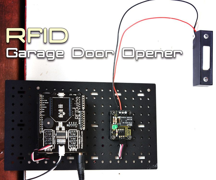 Arduino RFID Garage Door Opener : 6 Steps - Instructables