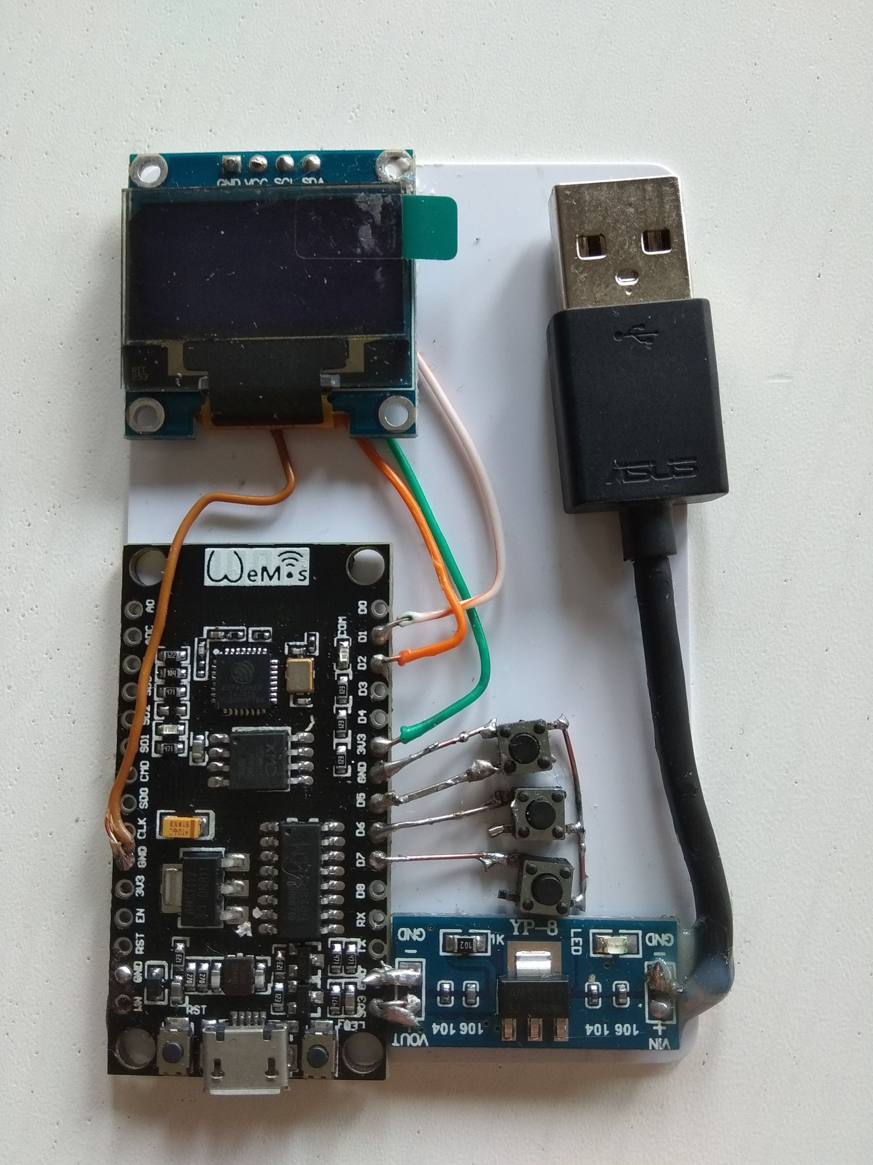 Credit Card Sized Deauther With Oled Screen : 4 Steps - Instructables