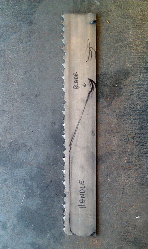Make a Sewing Seam Ripper From a Bandsaw Blade : 7 Steps (with Pictures ...