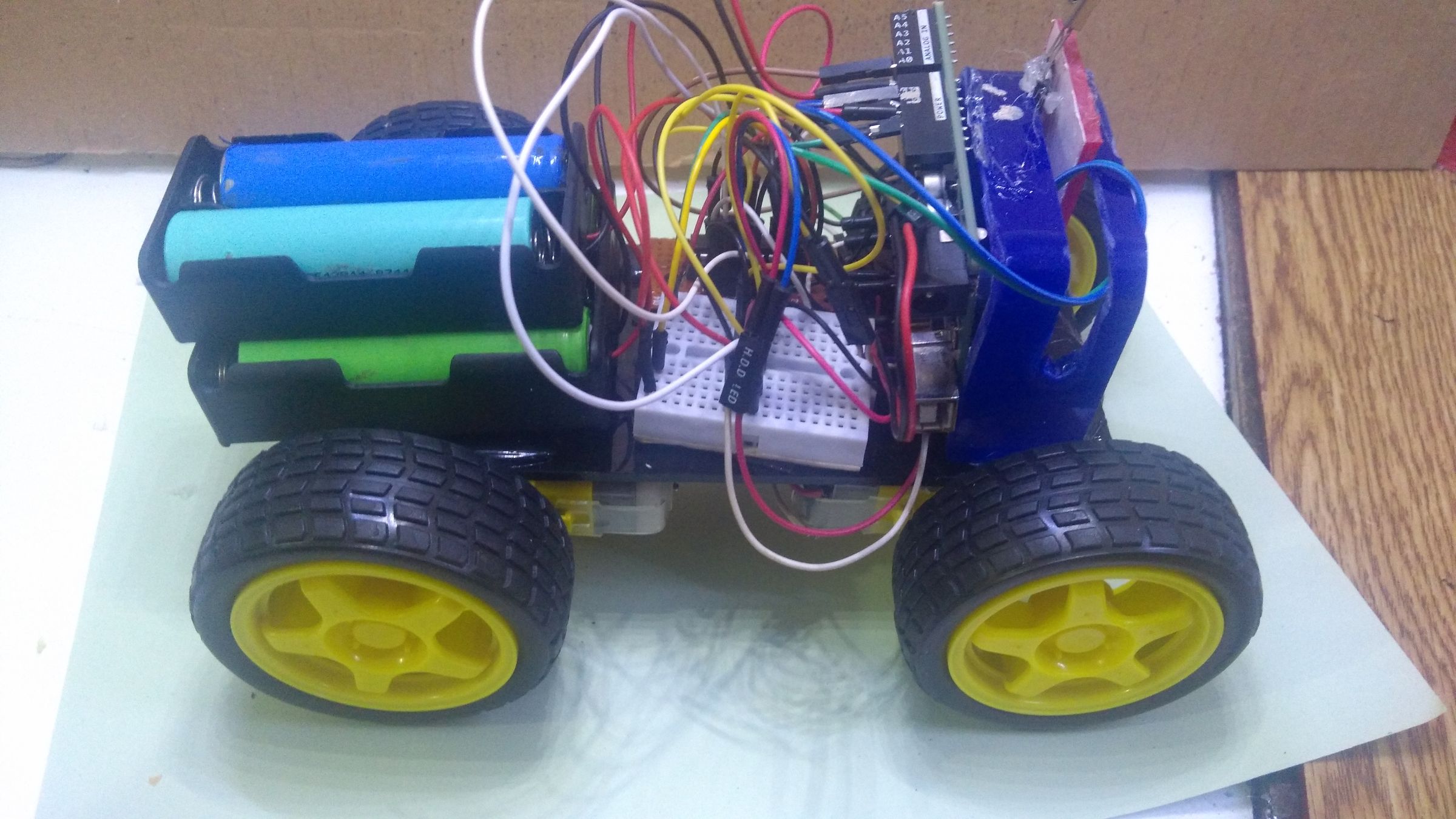 Control 4WD Robot With Tv Remote Using Arduino UNO and L293D : 4 Steps ...