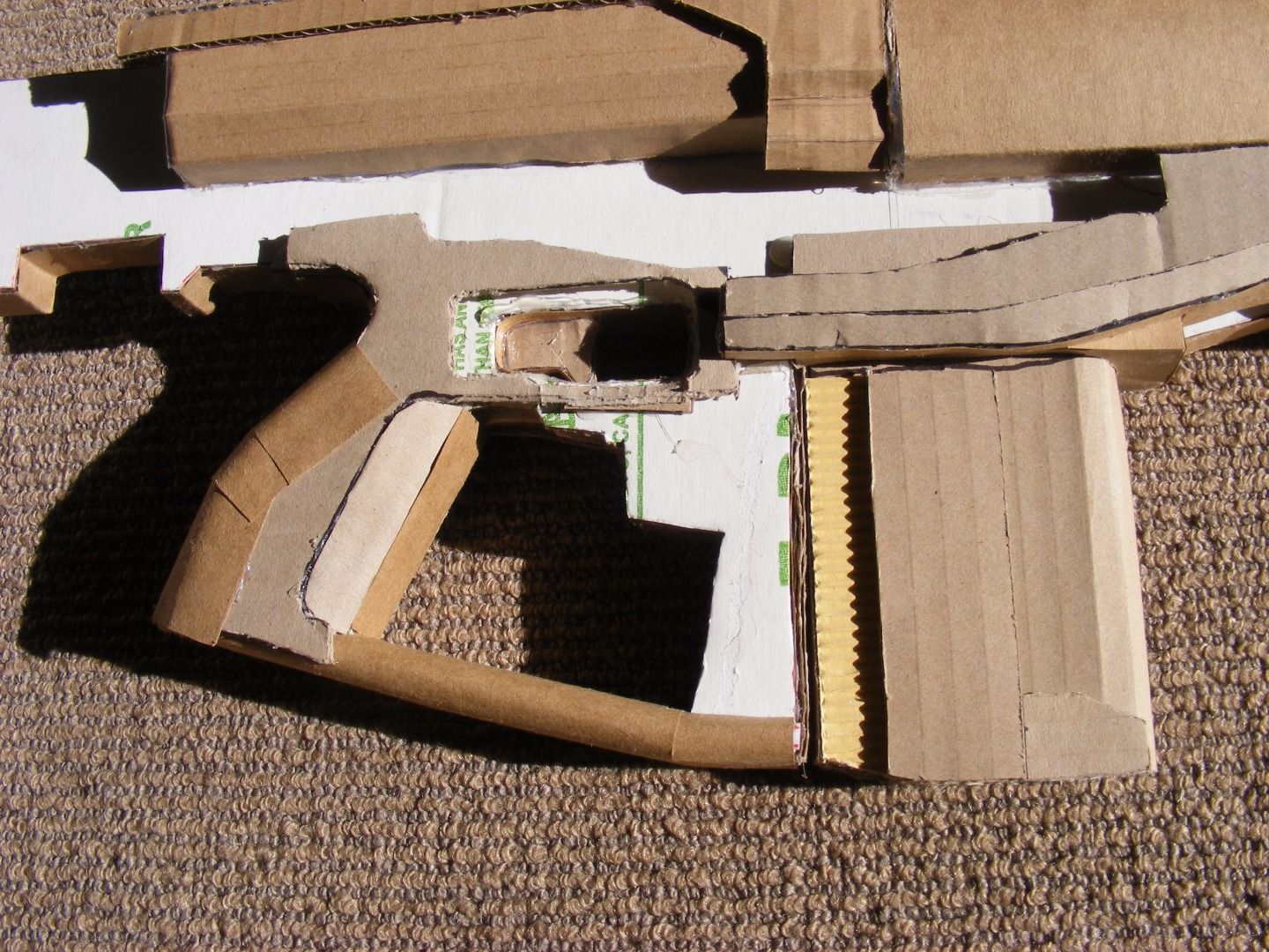 Destiny Shingen-C Auto Rifle (Cardboard)(NOT FINISHED) by ...