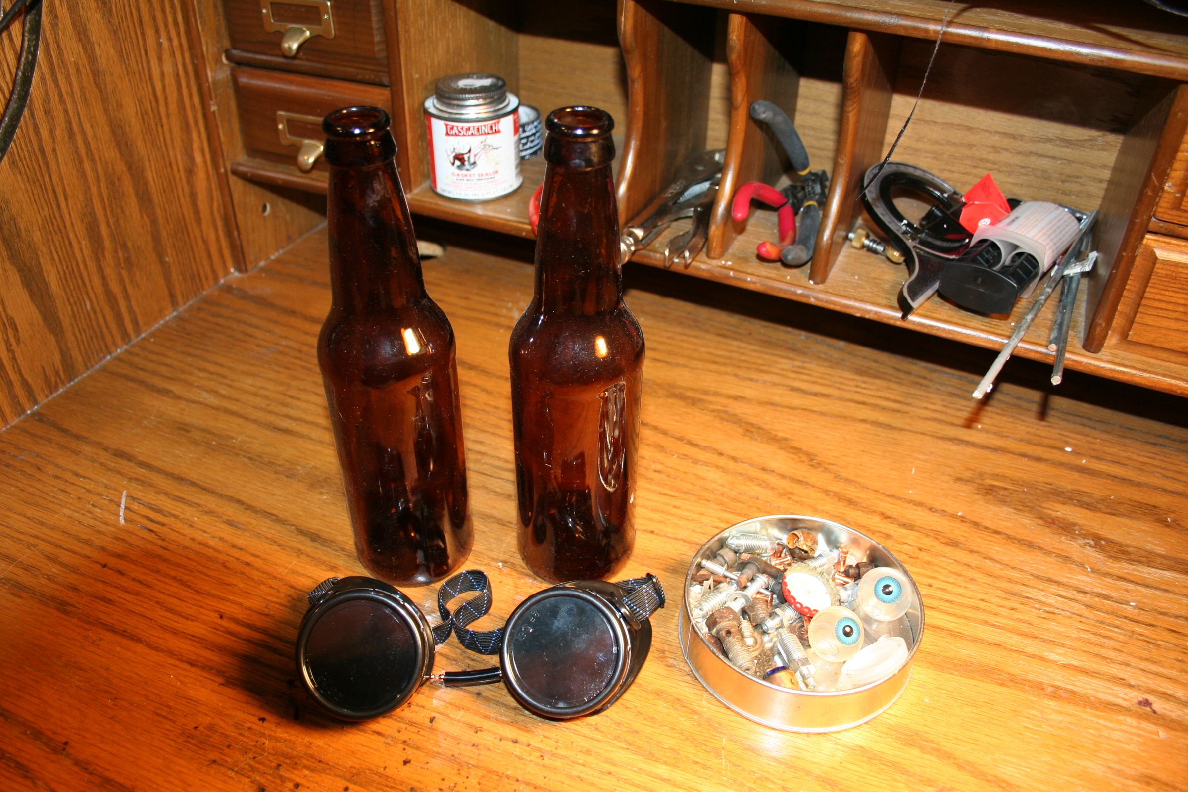Steampunk Beer Goggles : 5 Steps (with Pictures) - Instructables