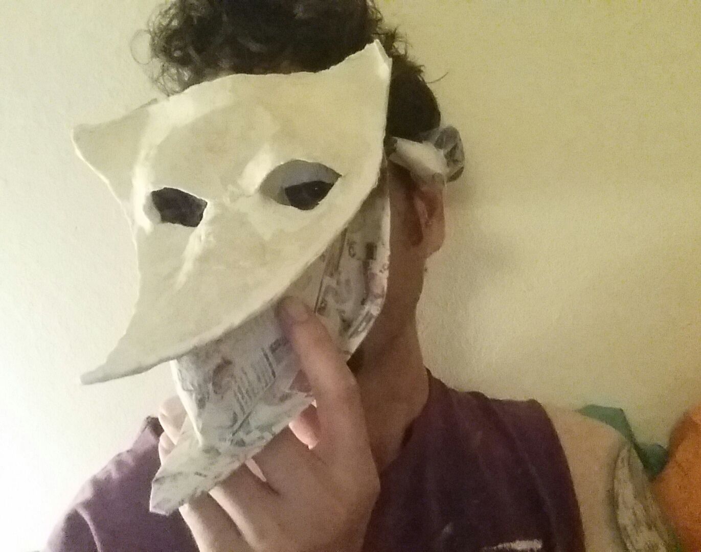 Pie in the Face Paper Mache Mask : 7 Steps (with Pictures) - Instructables