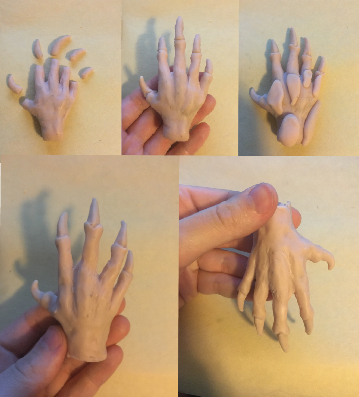 Beginners Clay- Quick Sculpey Claws! : 4 Steps - Instructables