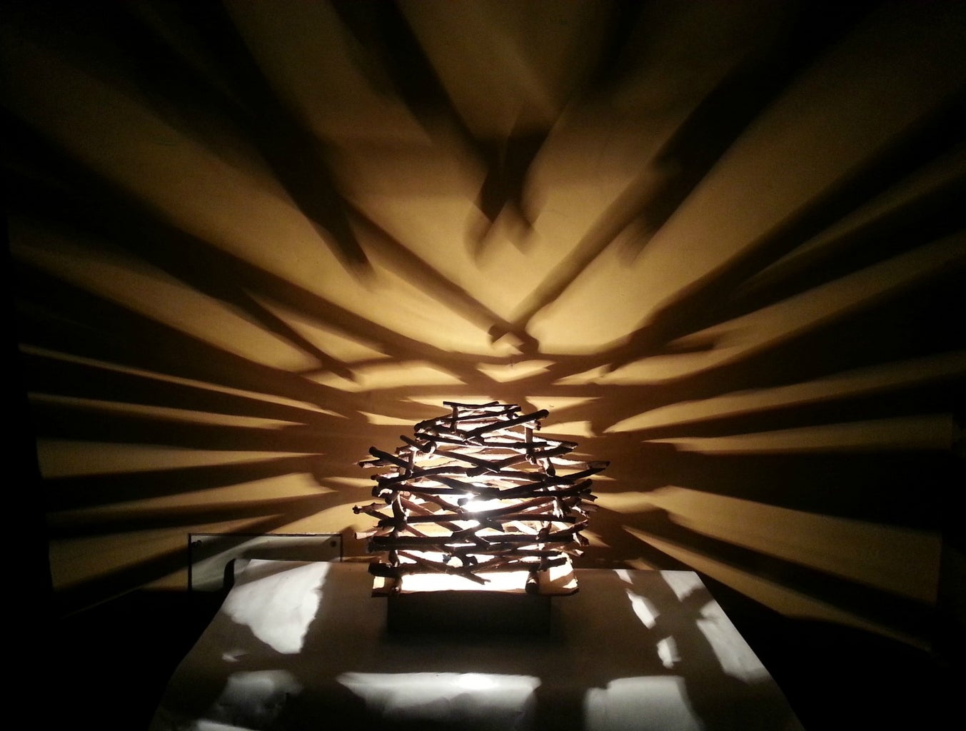 Diy Rustic Twig Lampshade 6 Steps With Pictures Instructables