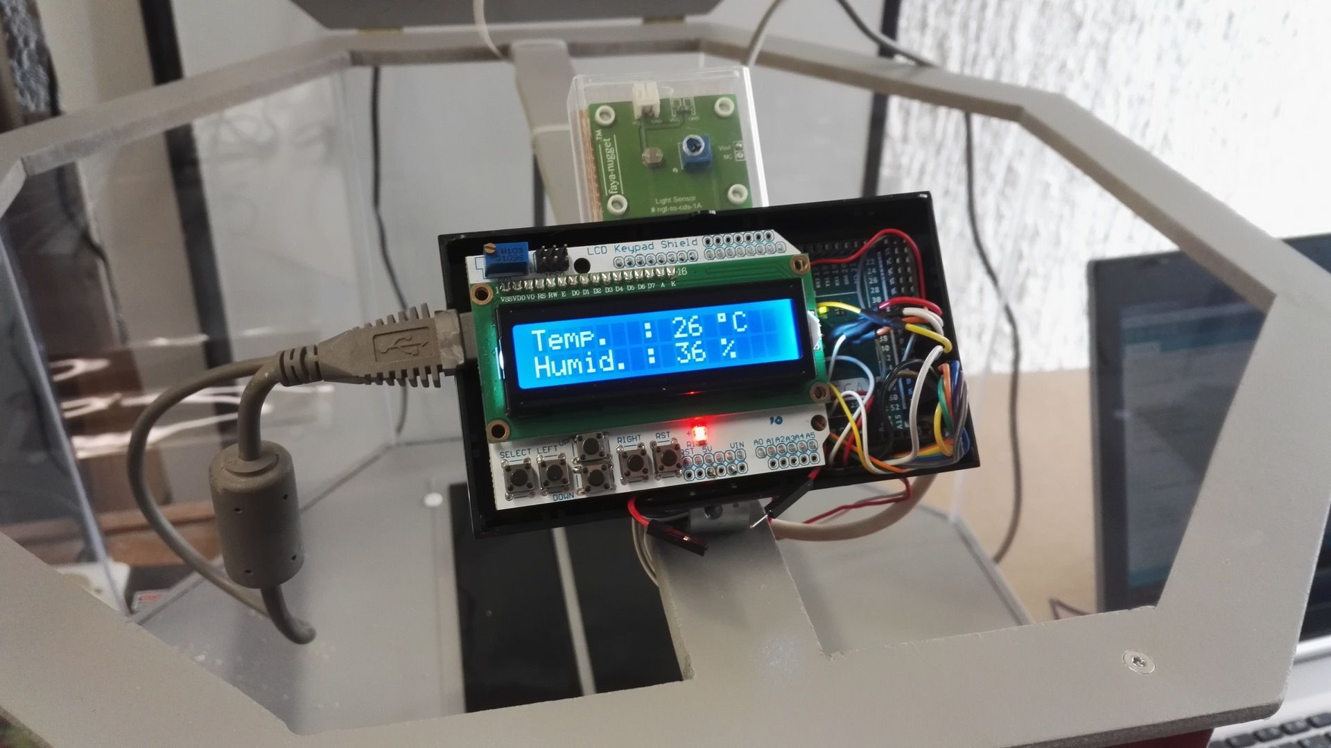 TerraDome : Mini Tropical Greenhouse With Arduino : 18 Steps (with ...