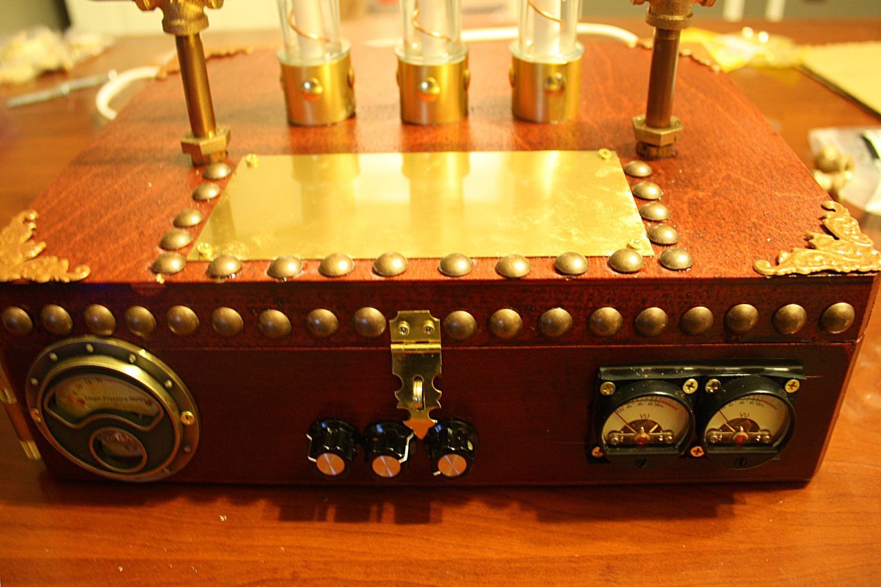 Steampunk Amplifier : 10 Steps (with Pictures) - Instructables