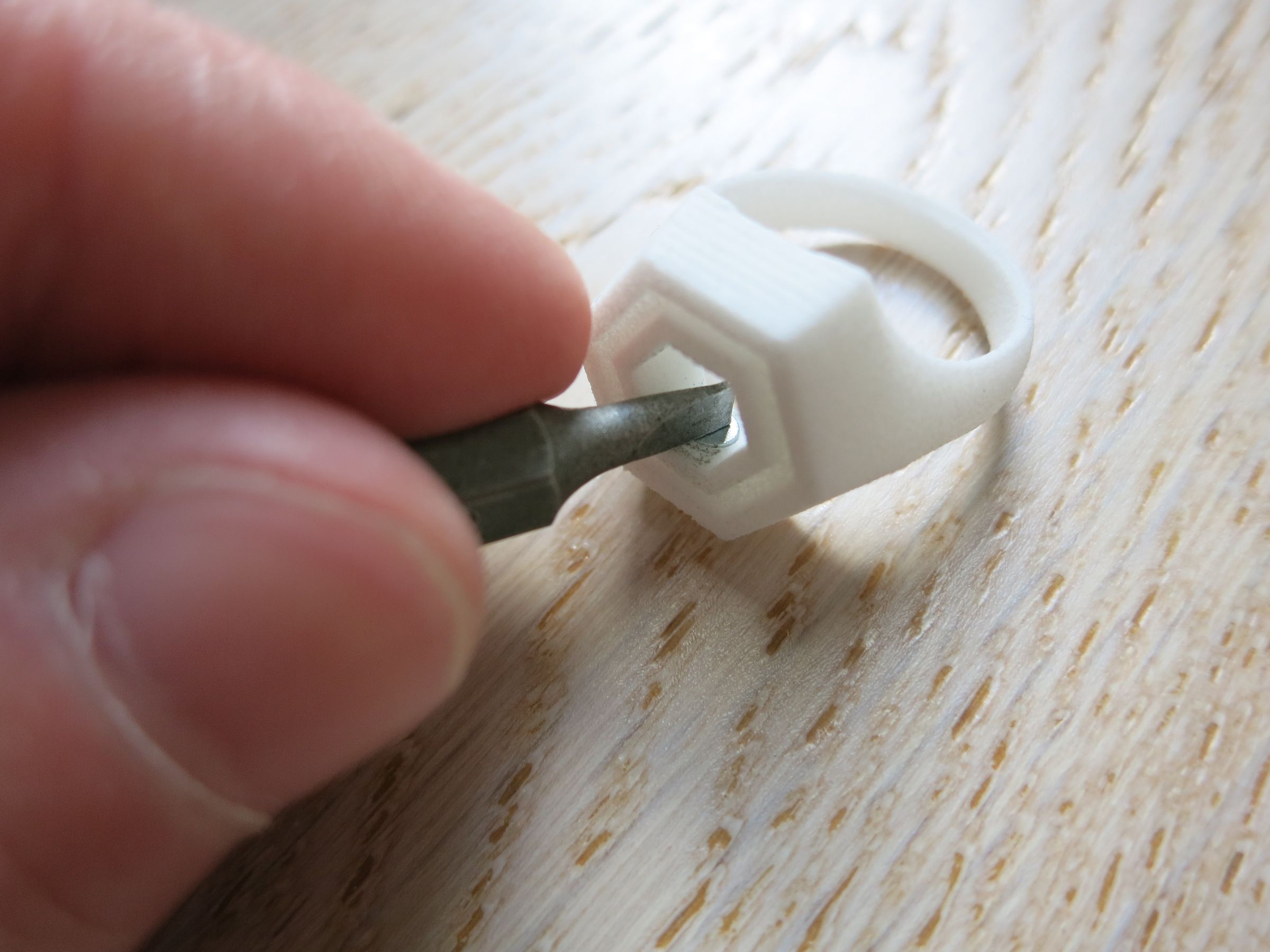 Bit Driver Ring (3D Printed, Wearable Hex Bit Driver) : 12 Steps (with ...