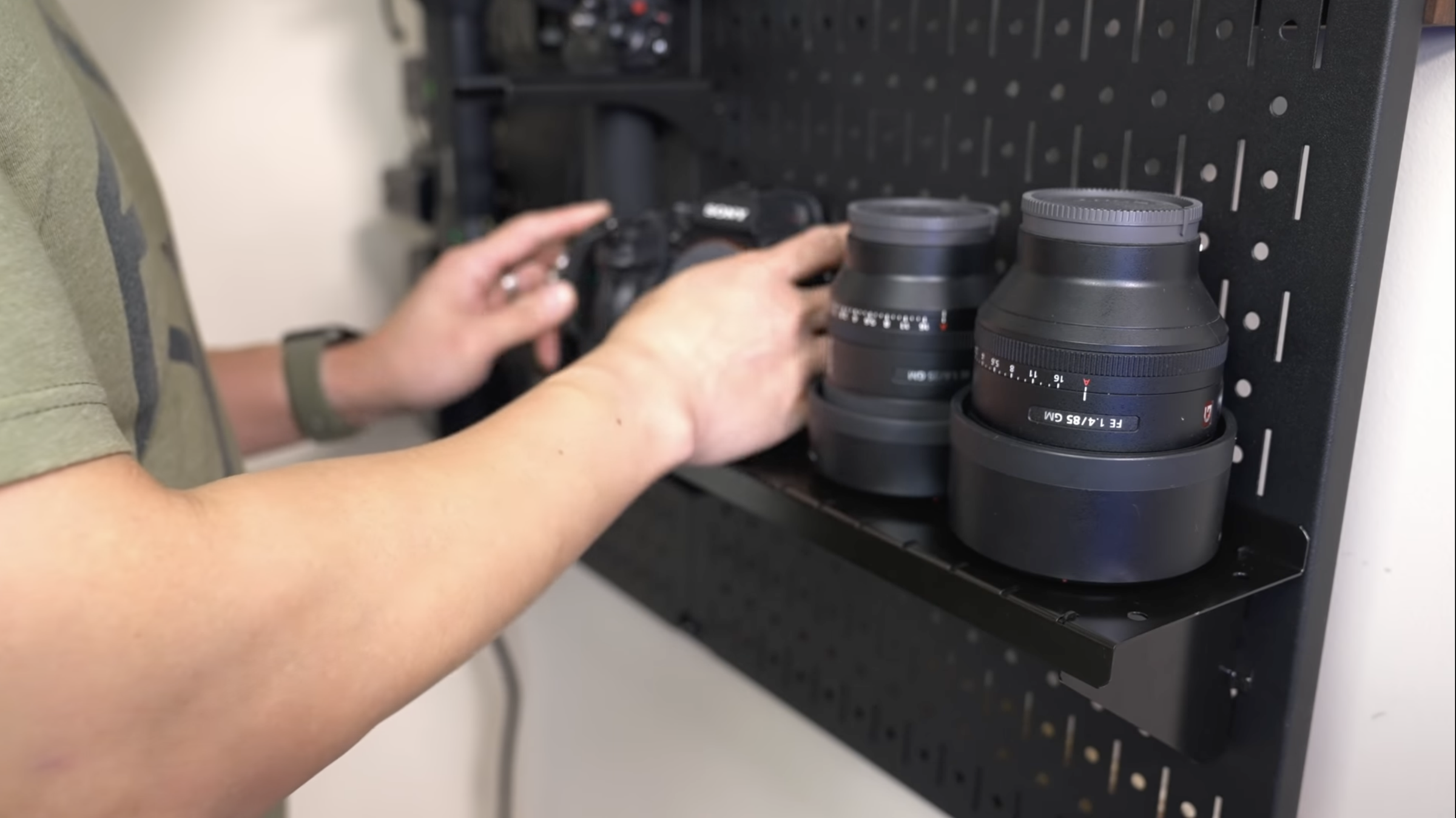 Camera Charging Wall Organizer for My Home Office : 3 Steps - Instructables