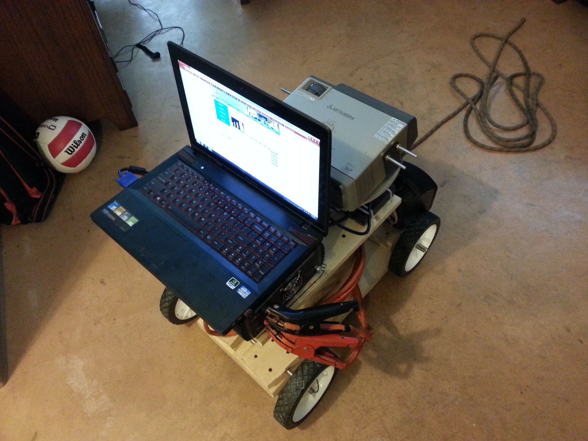 Portable Outdoor Projection Cart - Instructables