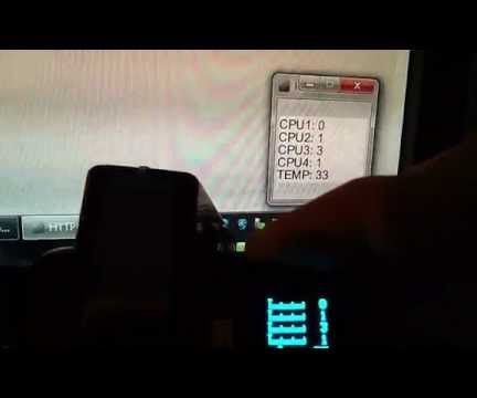 MicroView CPU Usage + Temp Monitor : 4 Steps - Instructables