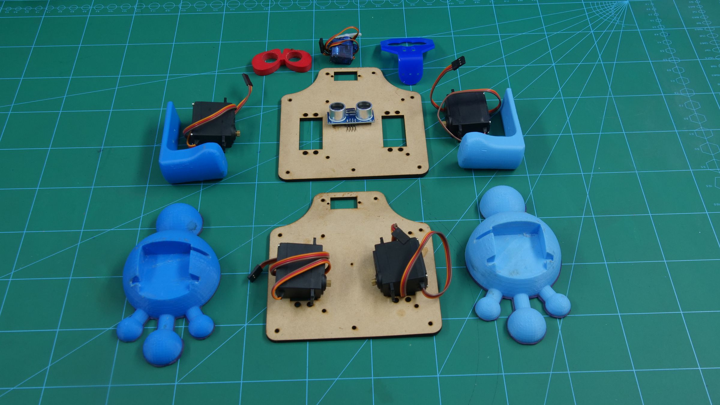 Autonomous Biped Robot Using Arduino Based Embedded Platform : 10 Steps ...