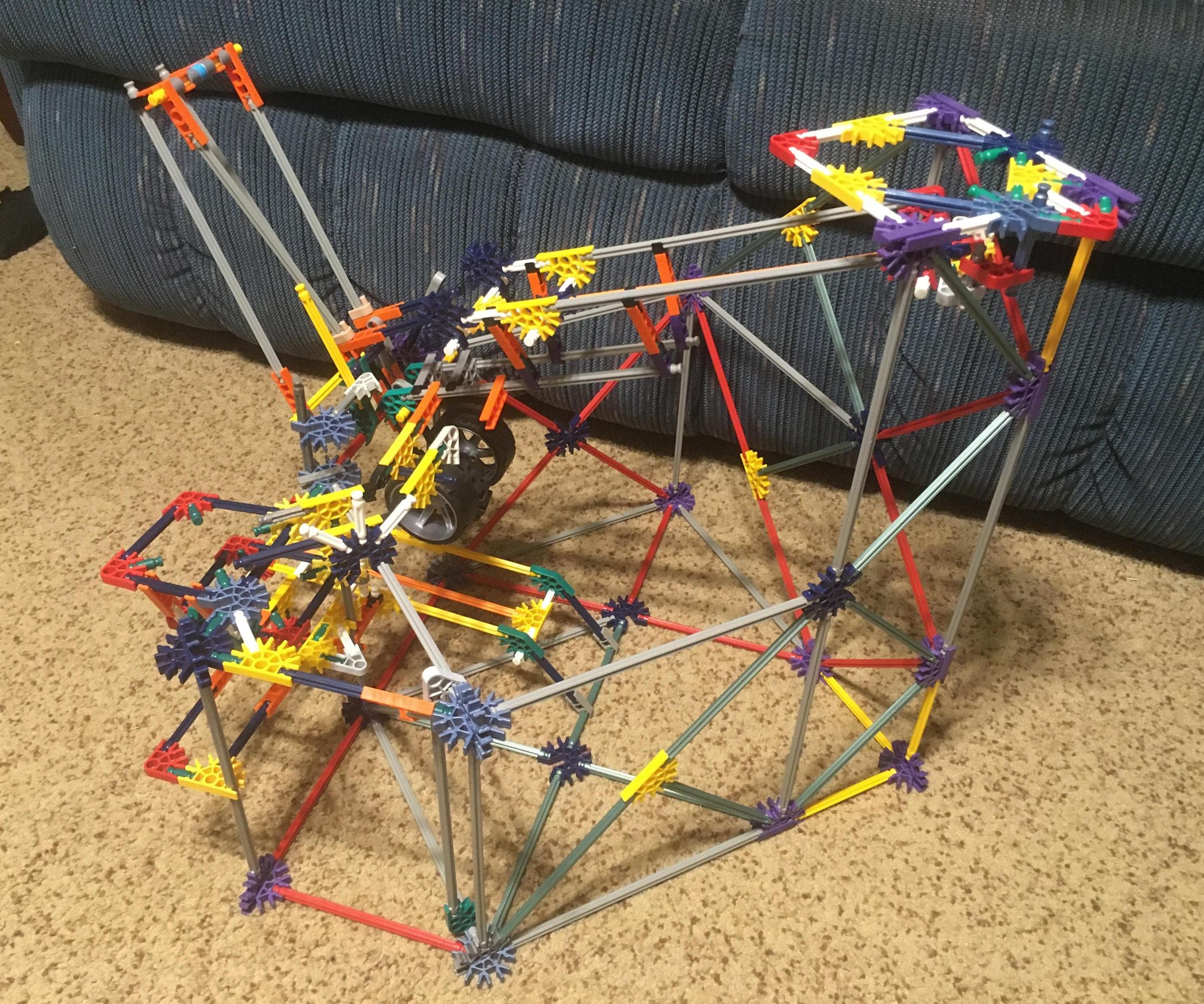 Indecisive Drawbridge: a K'nex Ball Machine Element : 8 Steps - Instructables
