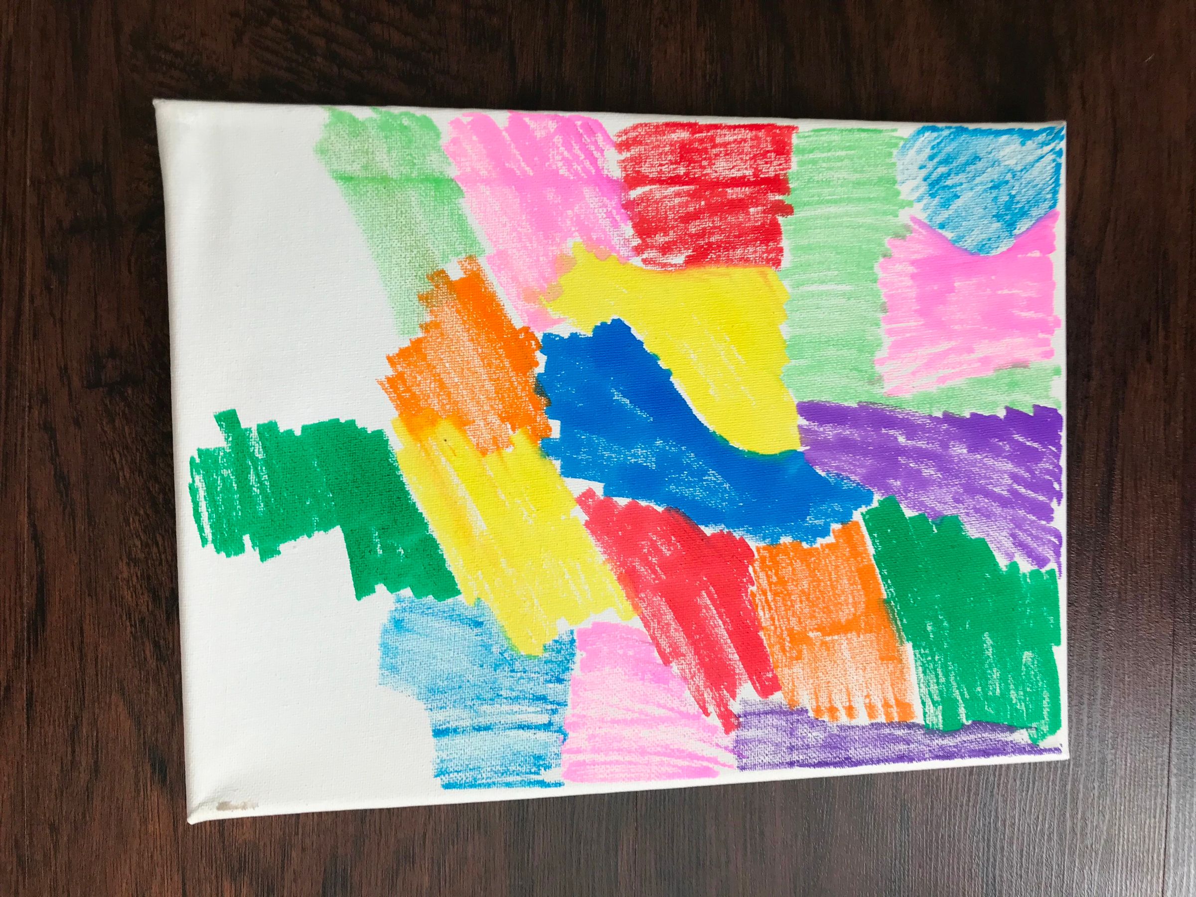 How to Make Marker and Rubbing Alcohol Art on a Canvas : 5 Steps ...