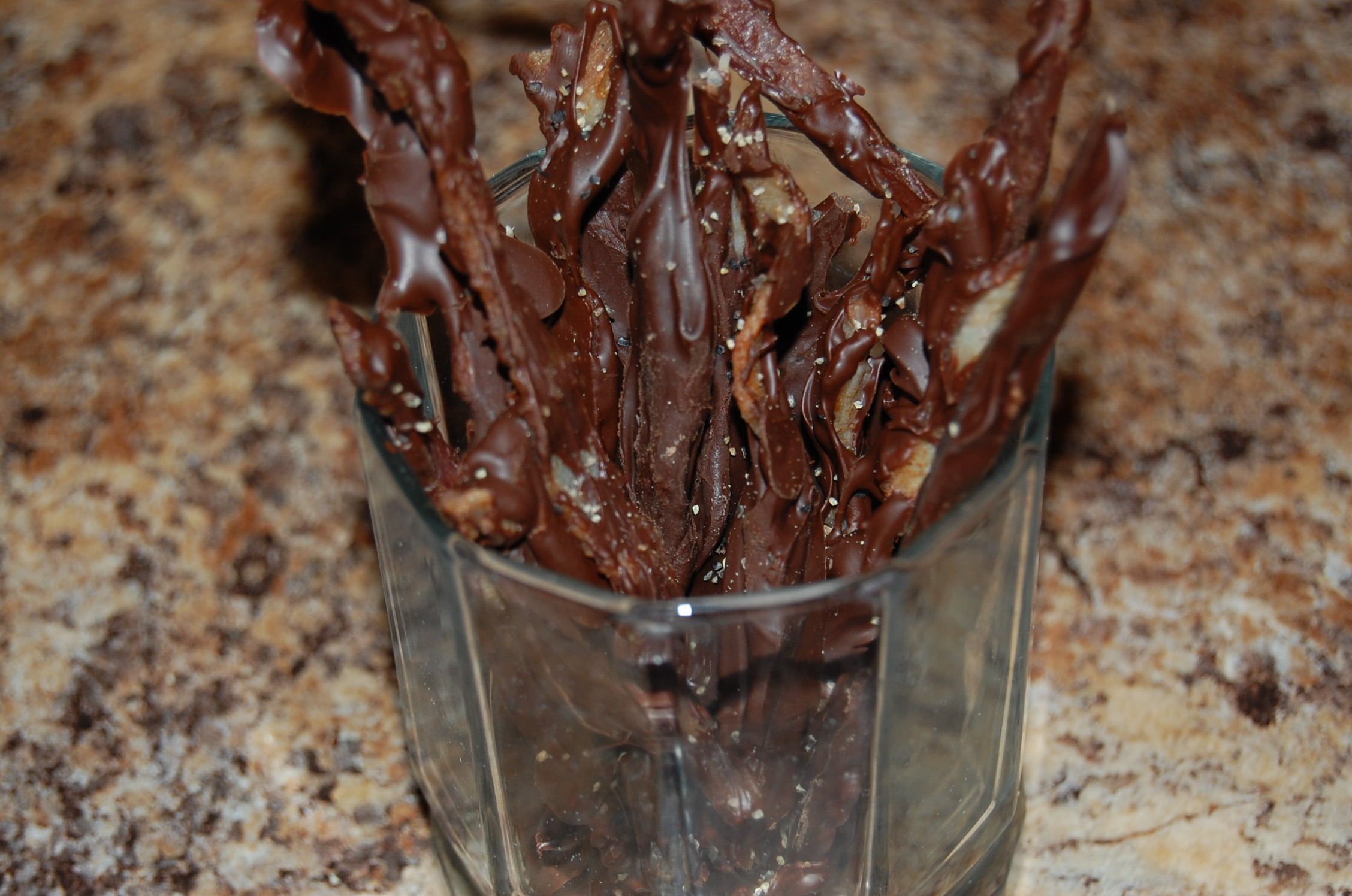 Peppery Chocolate Covered Bacon Twigs : 6 Steps (with Pictures ...