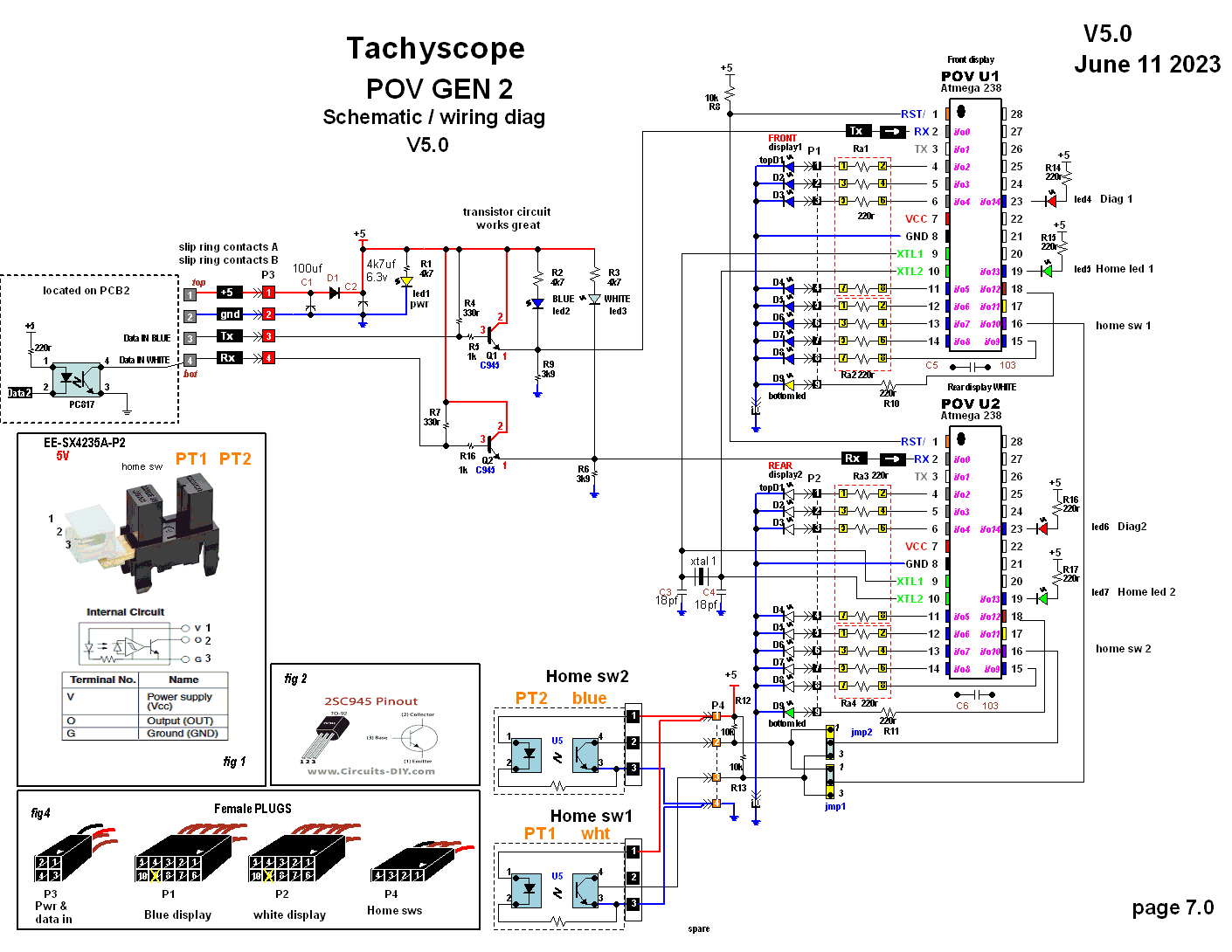 Tachyscope 1.0, POV Led Display : 5 Steps (with Pictures) - Instructables