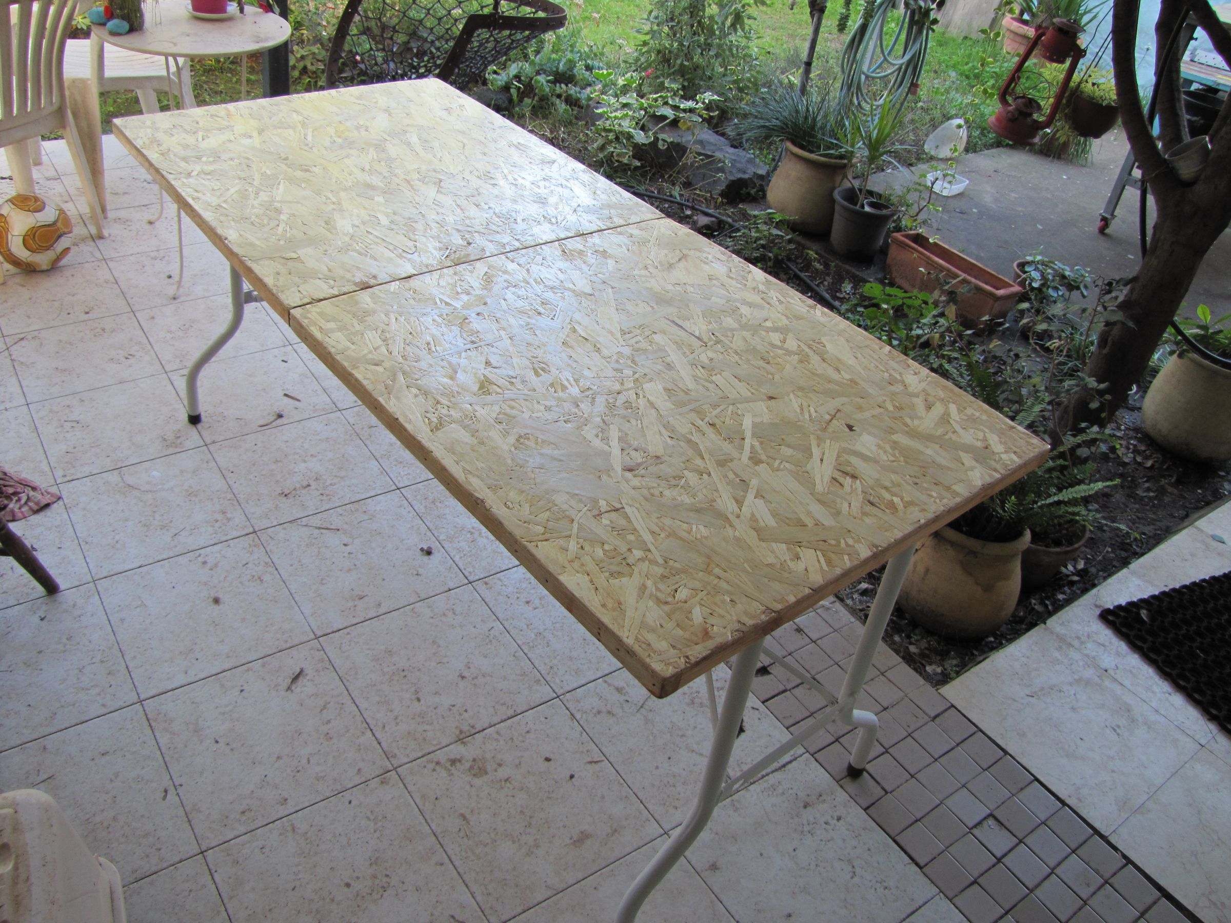 OSB Folding Table : 12 Steps - Instructables