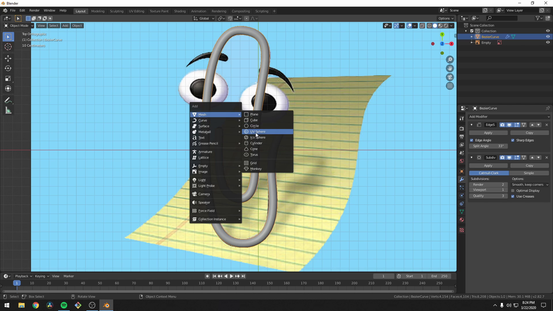 Clippy 3D Modelling : 13 Steps (with Pictures) - Instructables