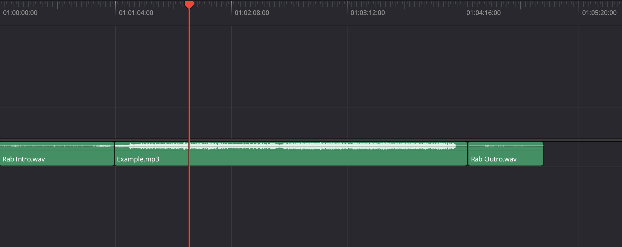 Adding an Intro/Outro to an Audio Clip in DaVinci Resolve 18 : 6 Steps ...