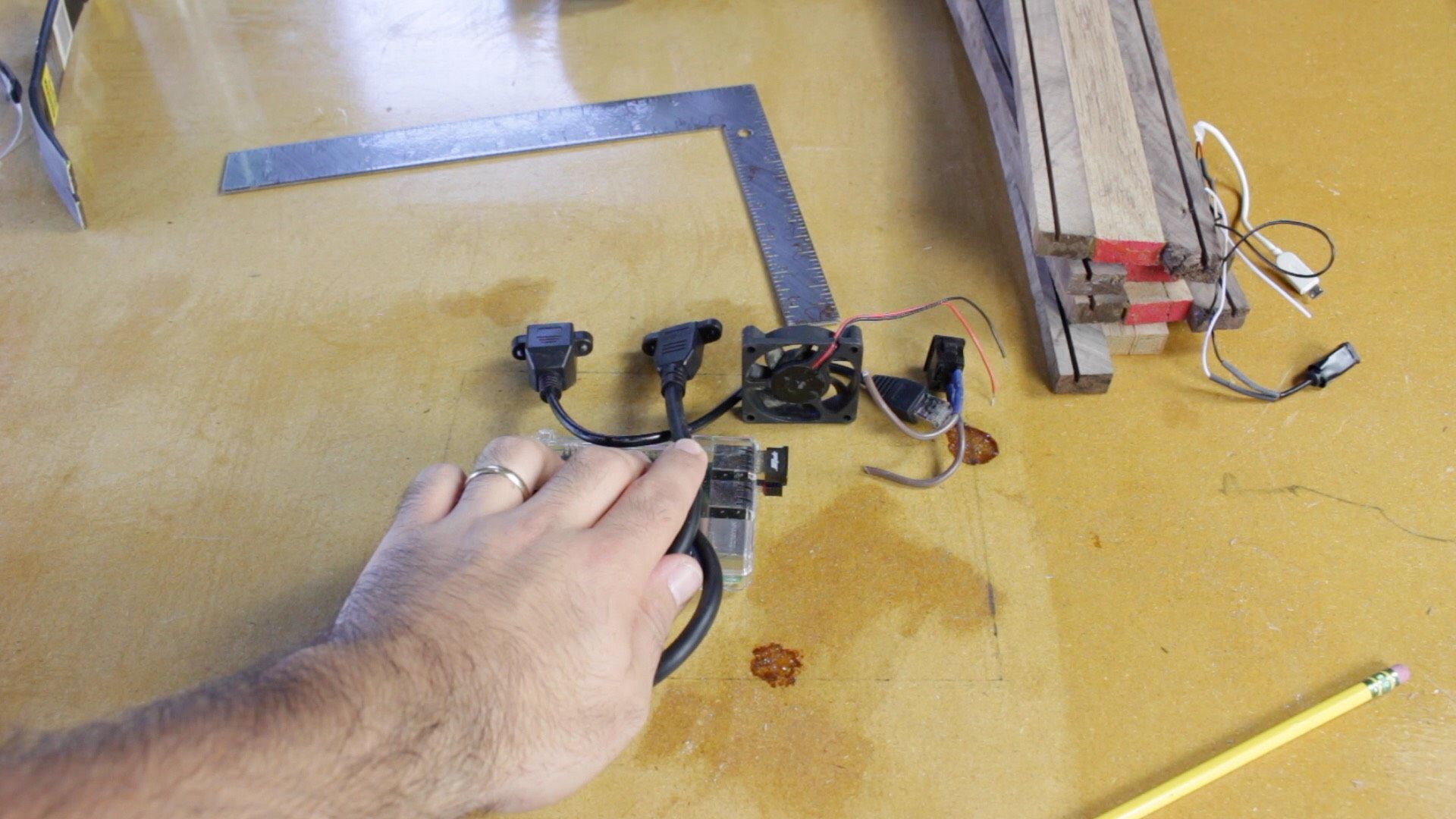 A Raspberry Pi Case Made From Scrap Wood : 8 Steps (with Pictures ...