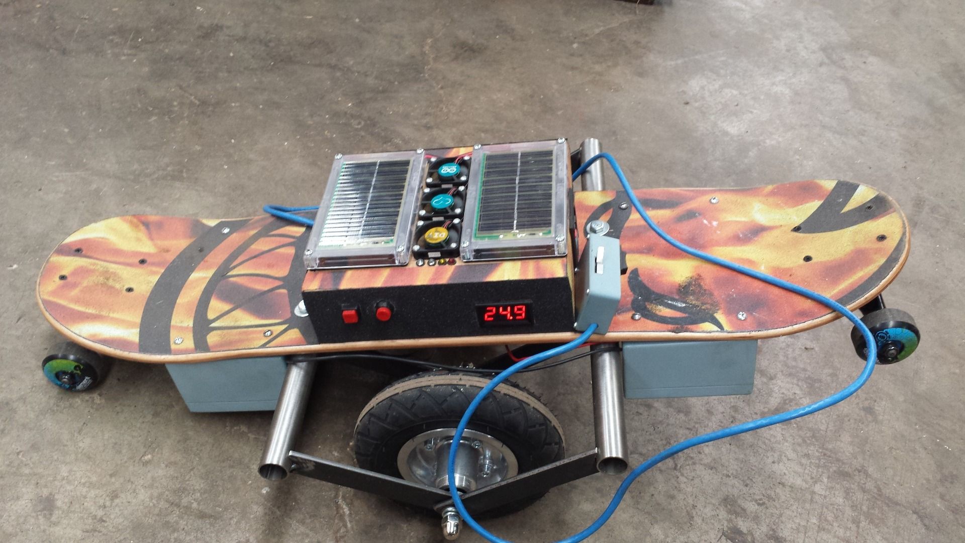 Easy Build Self Balancing Electric Skateboard : 42 Steps (with Pictures ...