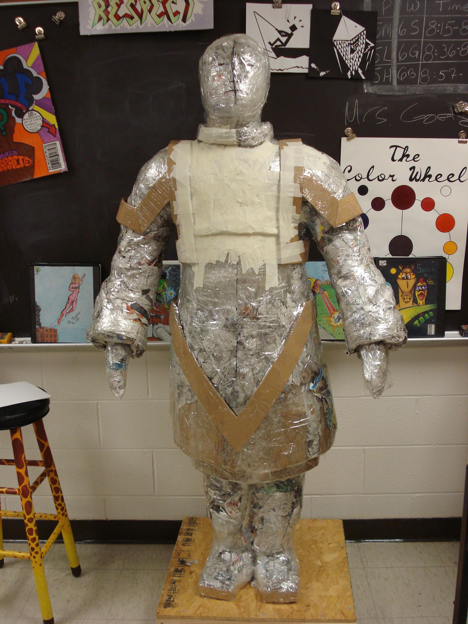 Paper Mache Terracotta Warrior : 4 Steps (with Pictures) - Instructables