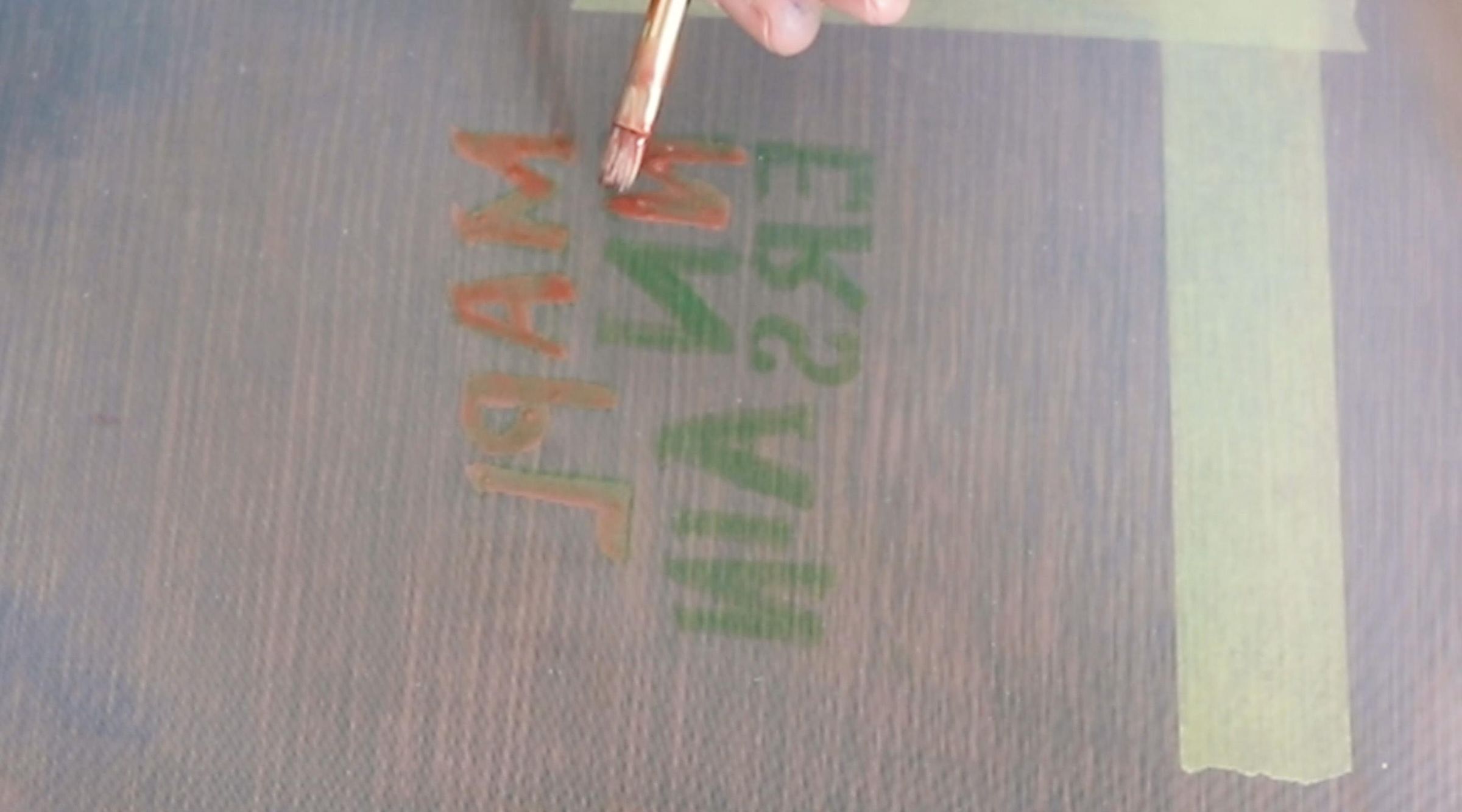 Easy Stencil Screen Printing : 8 Steps - Instructables