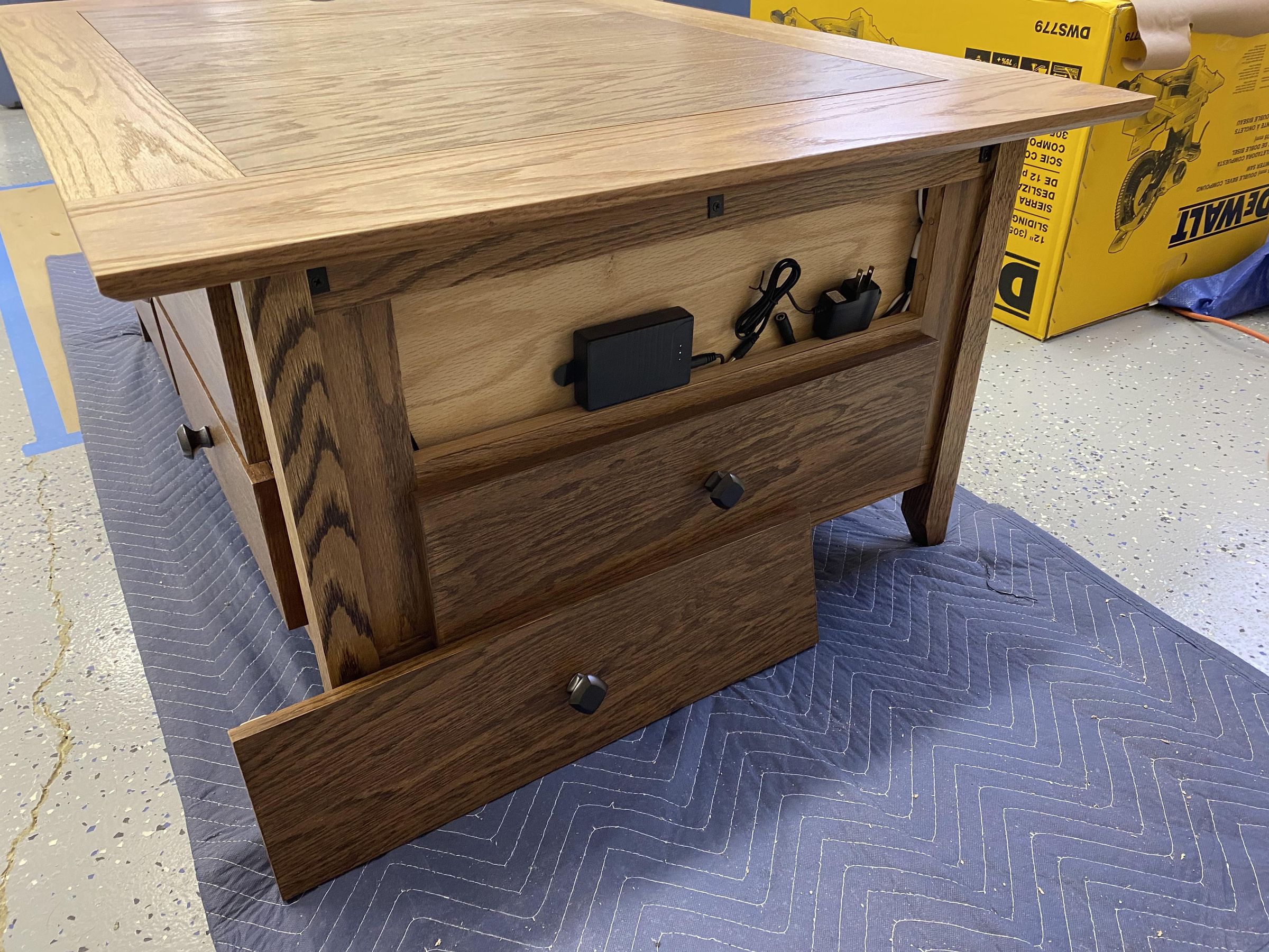 Gaming Coffee Table With Hidden Gaming Area : 4 Steps (with Pictures ...