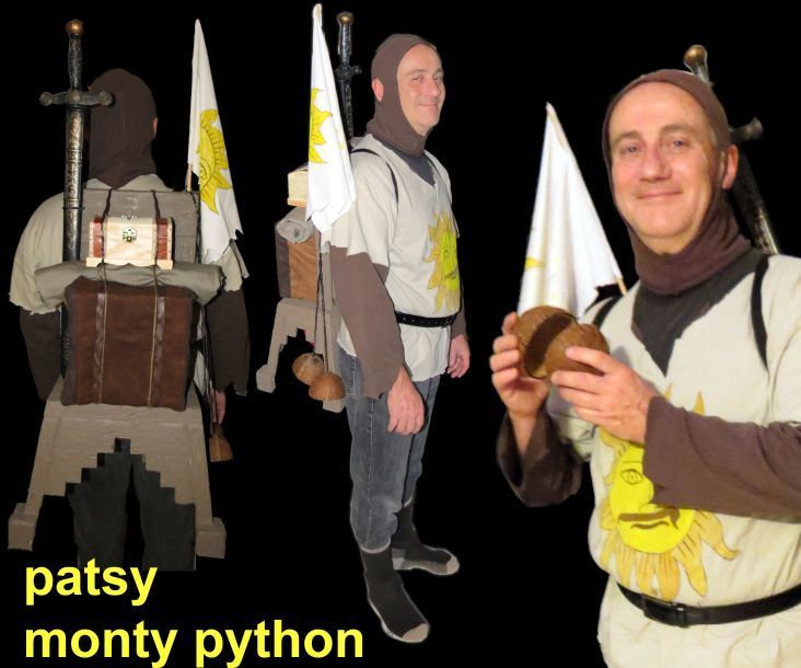 Holy Grail Coconut Guy Patsy Costume : 6 Steps (with Pictures ...