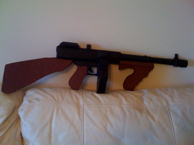 Tommy Gun - Instructables