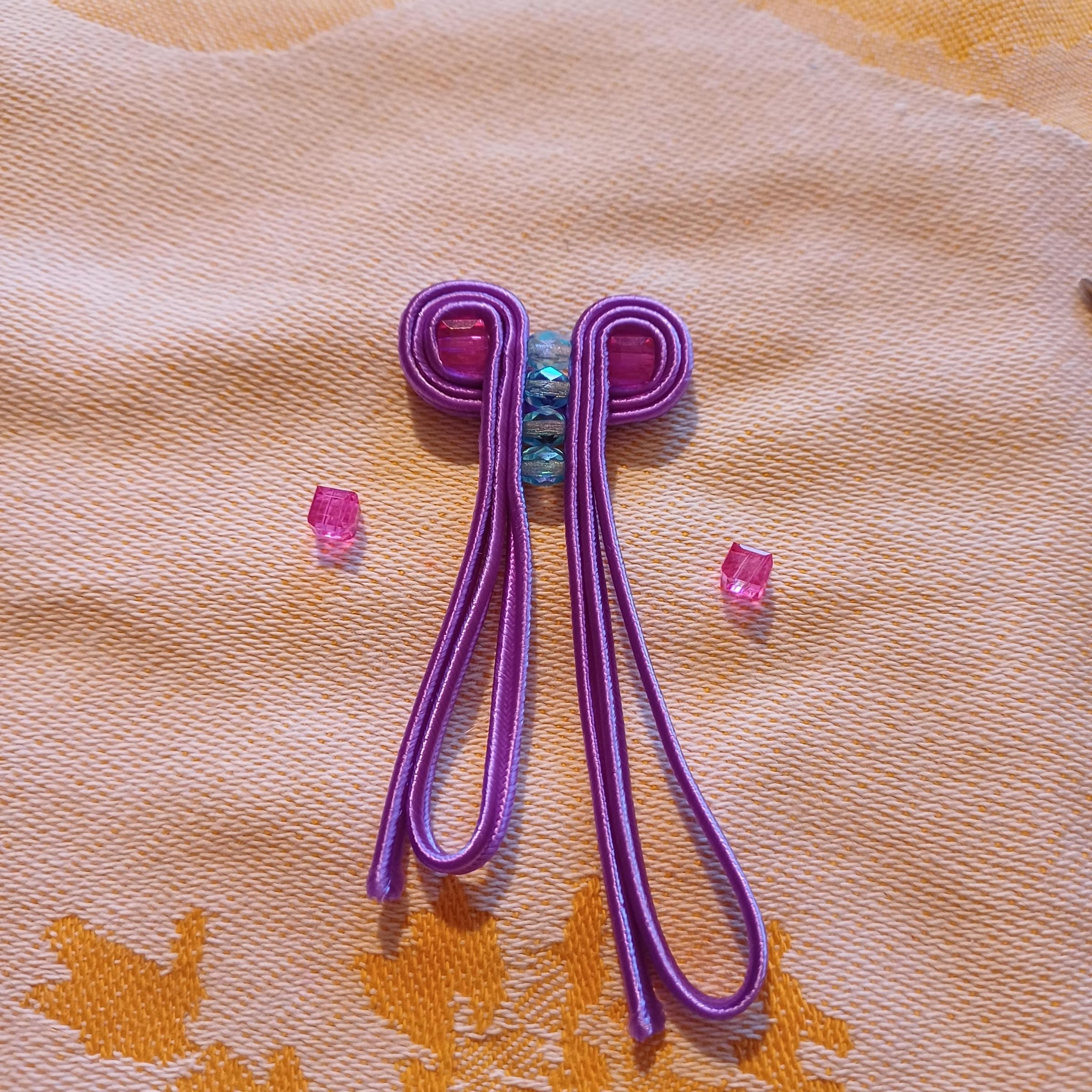 Embroidered Filigree Earrings "Purple Rain" : 9 Steps (with Pictures ...